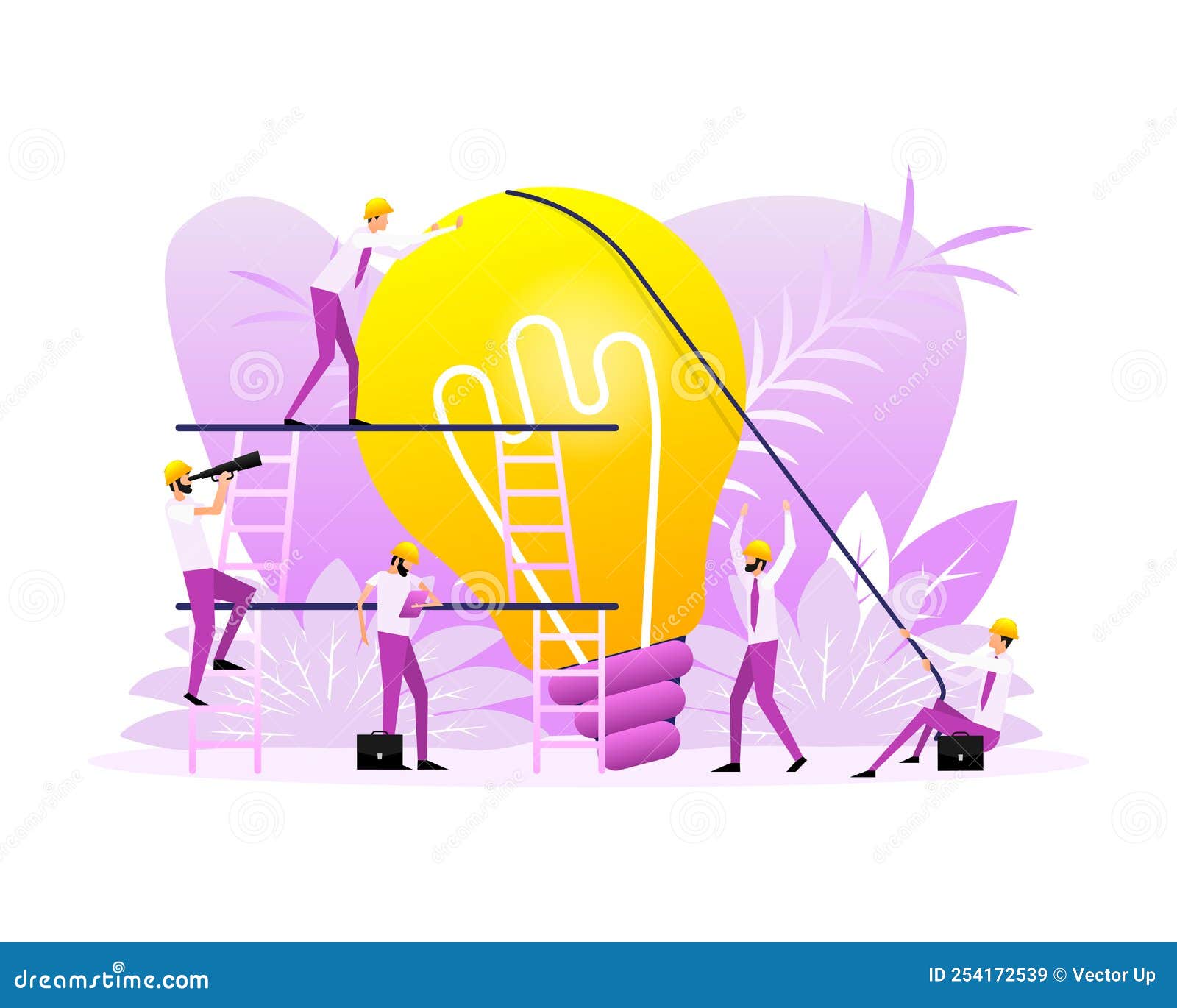 Creative Concept Idea. Creative Vector Illustration Stock Vector ...