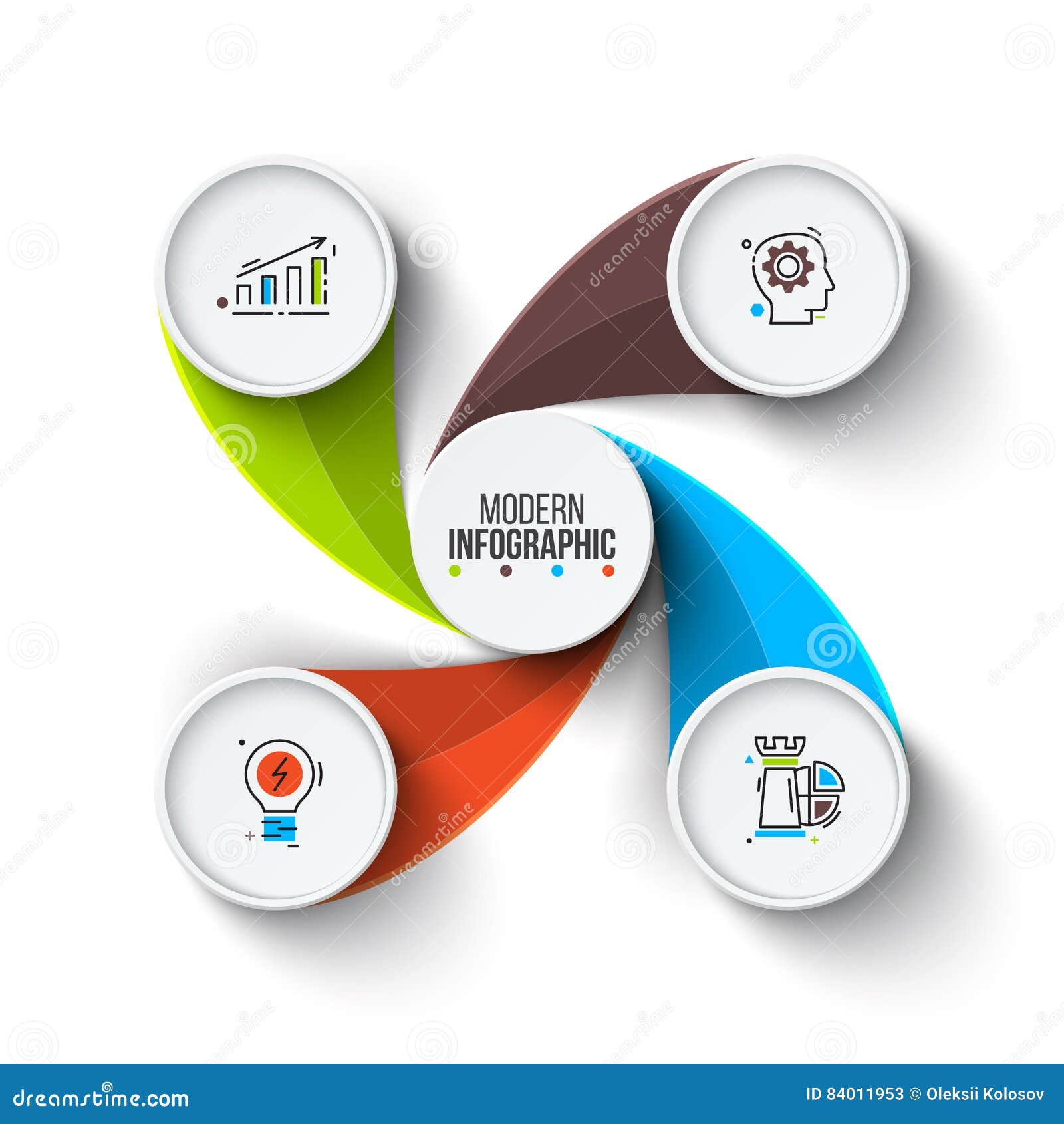 Creative Concept for Infographic. Stock Vector - Illustration of data ...