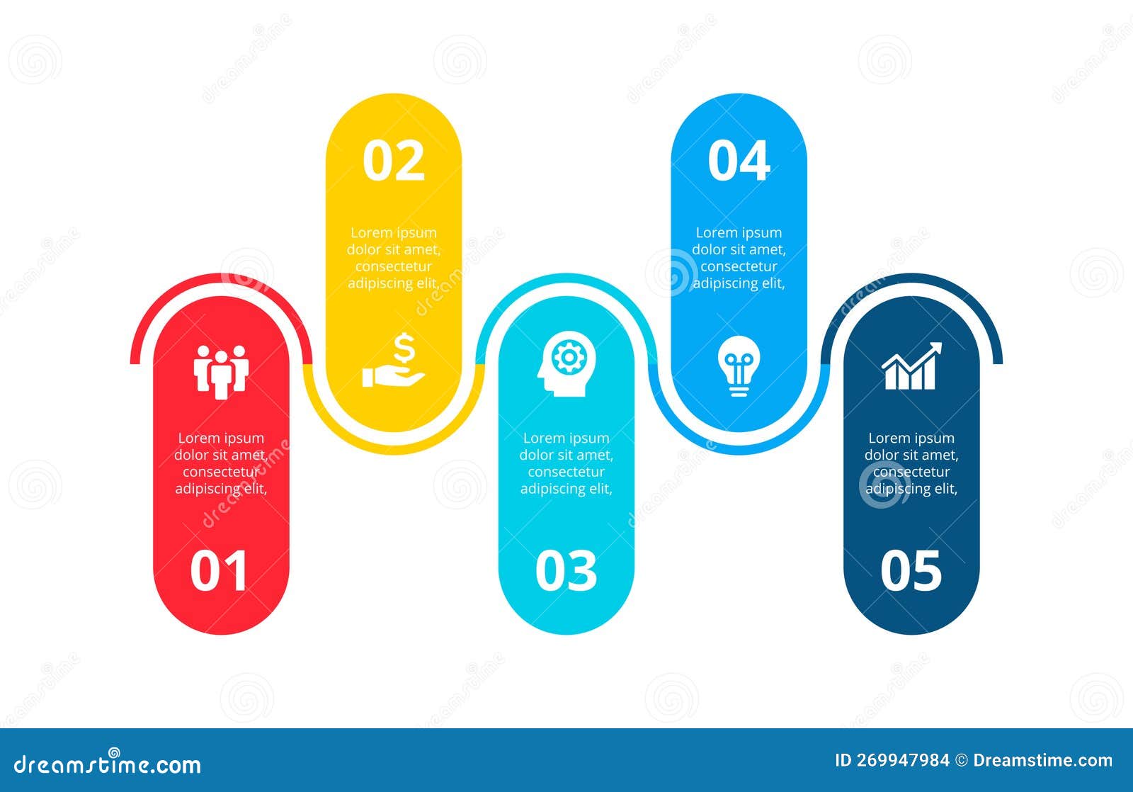 Creative Concept for Infographic. Process Chart Stock Vector ...