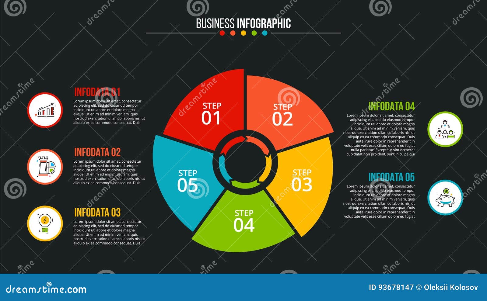 Creative Concept for Infographic. Stock Vector - Illustration of ...