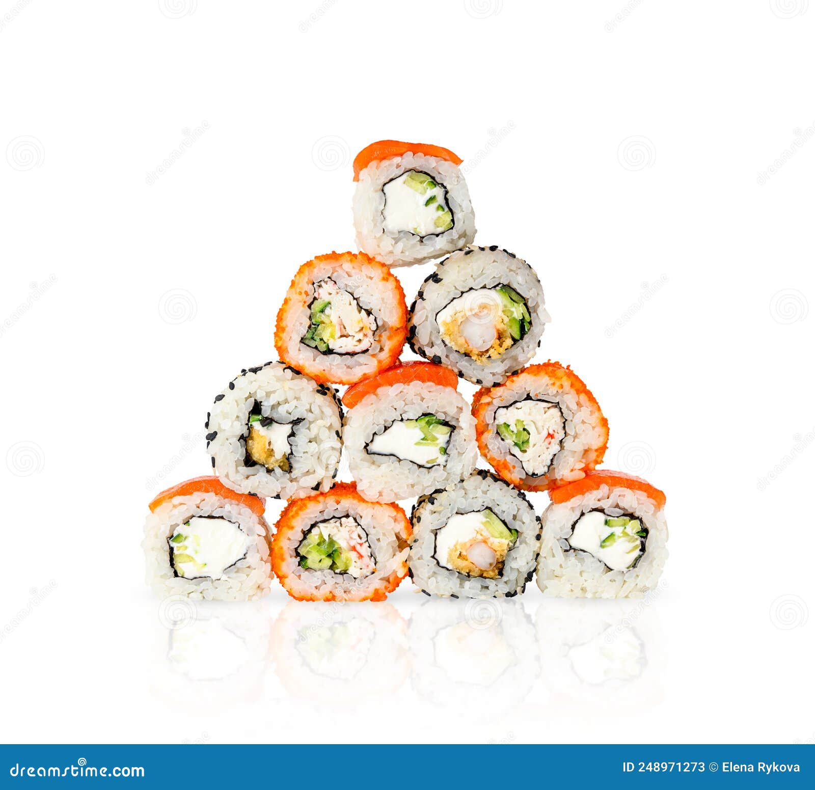 Creative Concept of a Set of Rolls in the Form of a Balancing Pyramid ...