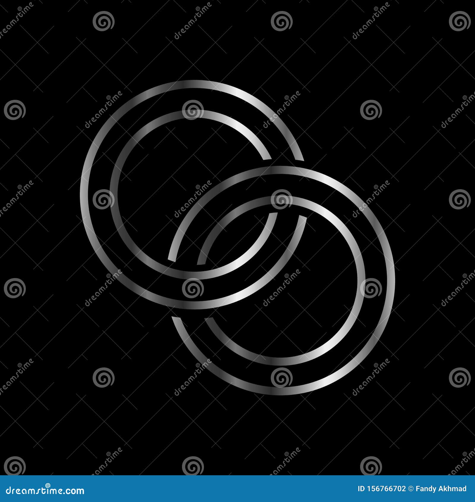Silver Infinity Symbol Stock Photography | CartoonDealer.com #16839026