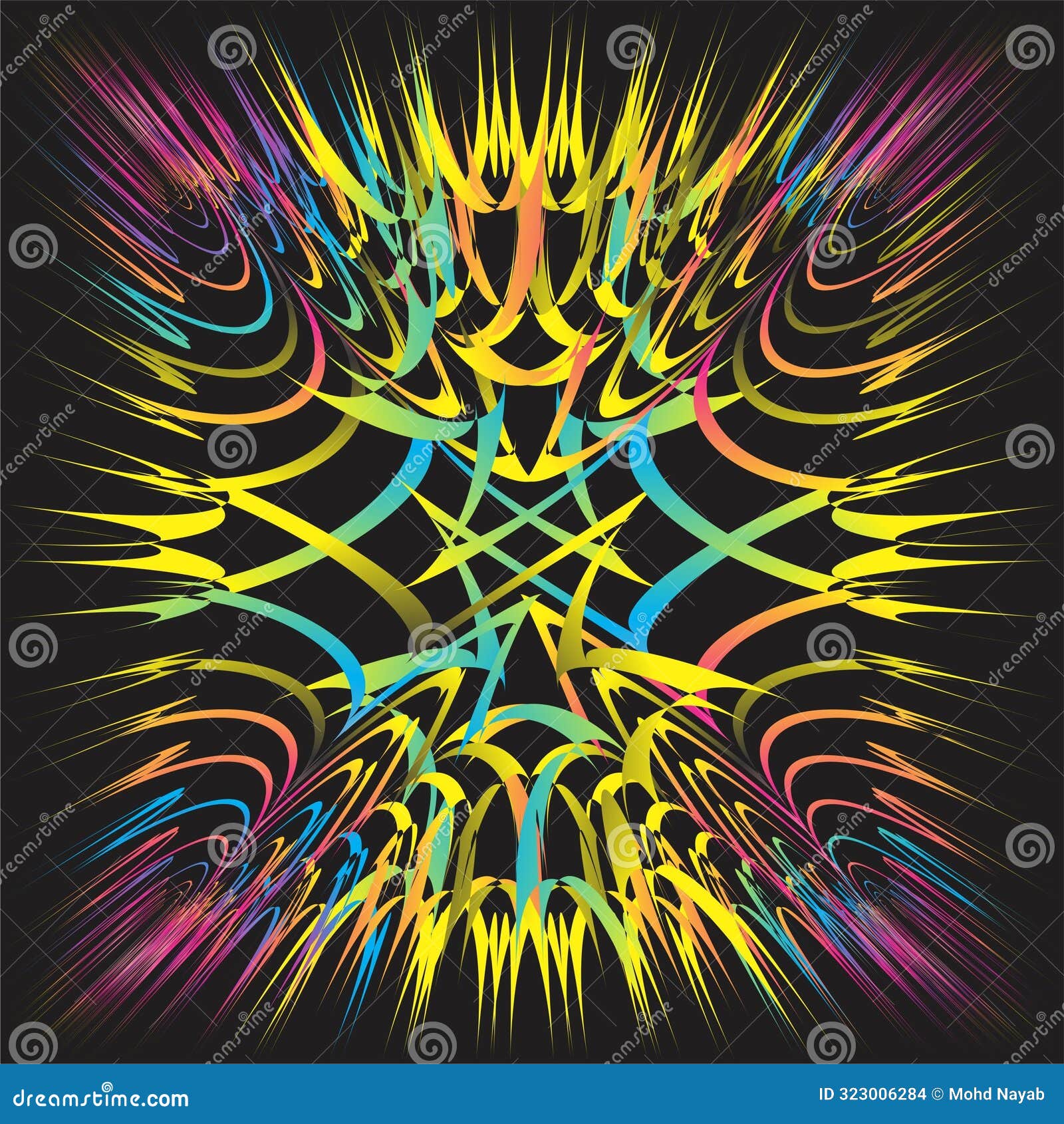 Creative Concepts in Light and Texture Dynamic Banner for Modern Design ...