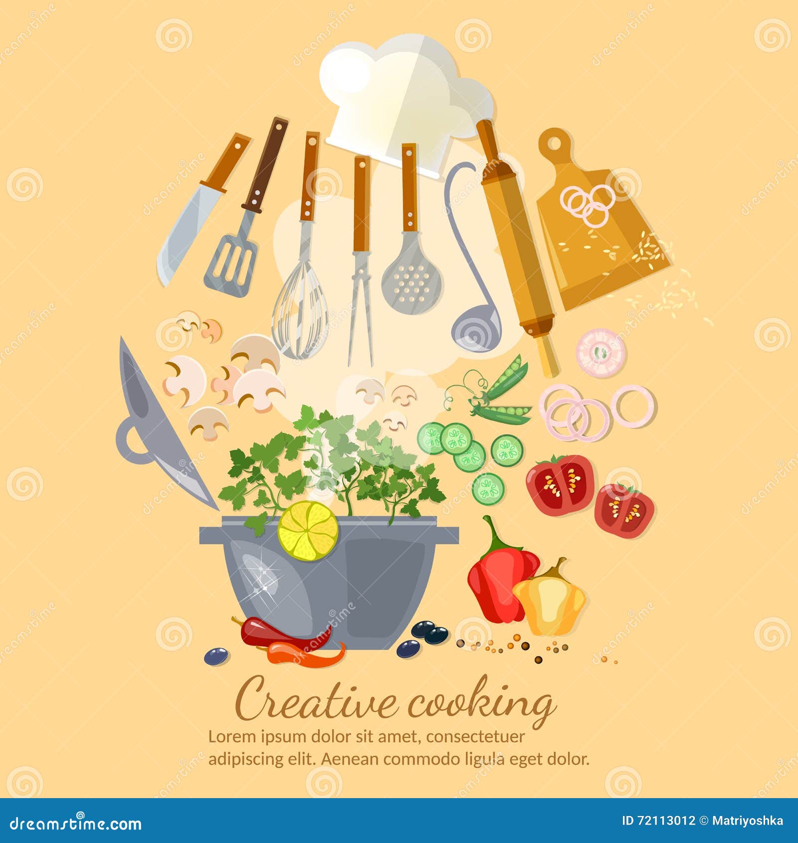 Cooking Collection, Healthy Food Infographics Template Design, Web ...