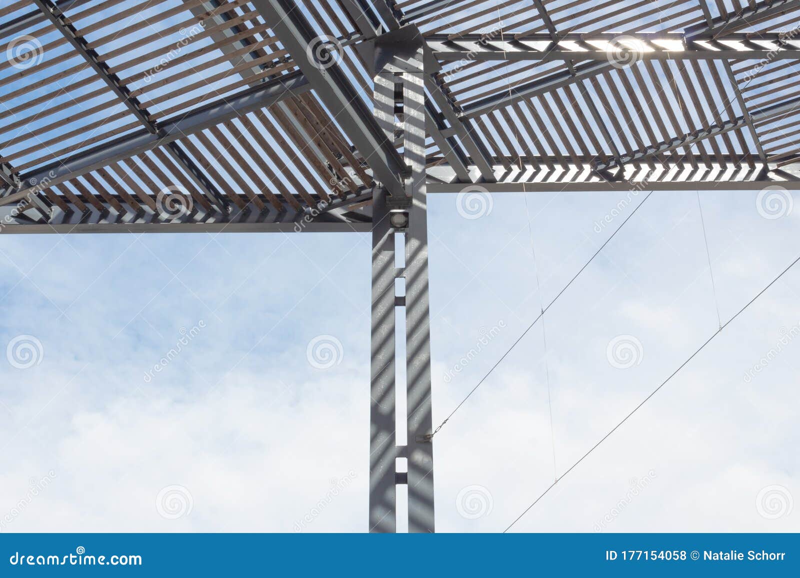 Creative Copy Space with Background of Contemporary Architecture Shade ...