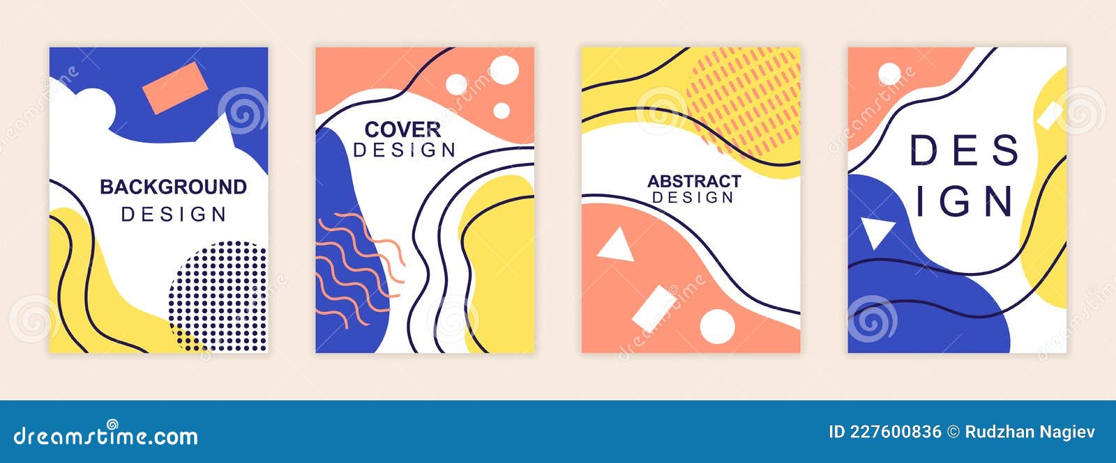 Creative cover design stock vector. Illustration of page - 227600836