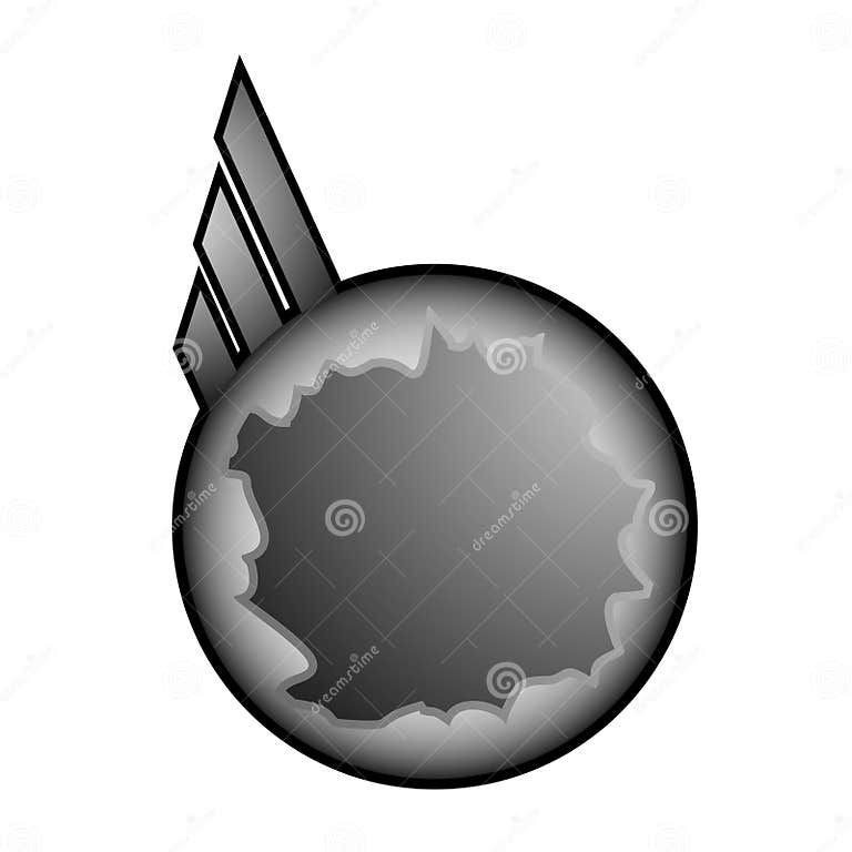 Creative crack button stock vector. Illustration of tears - 21092796