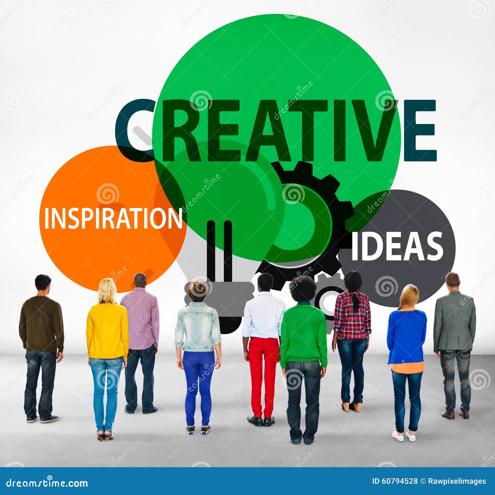 Creative Creativity Create Inspiration Ideas Concept Stock Photo ...