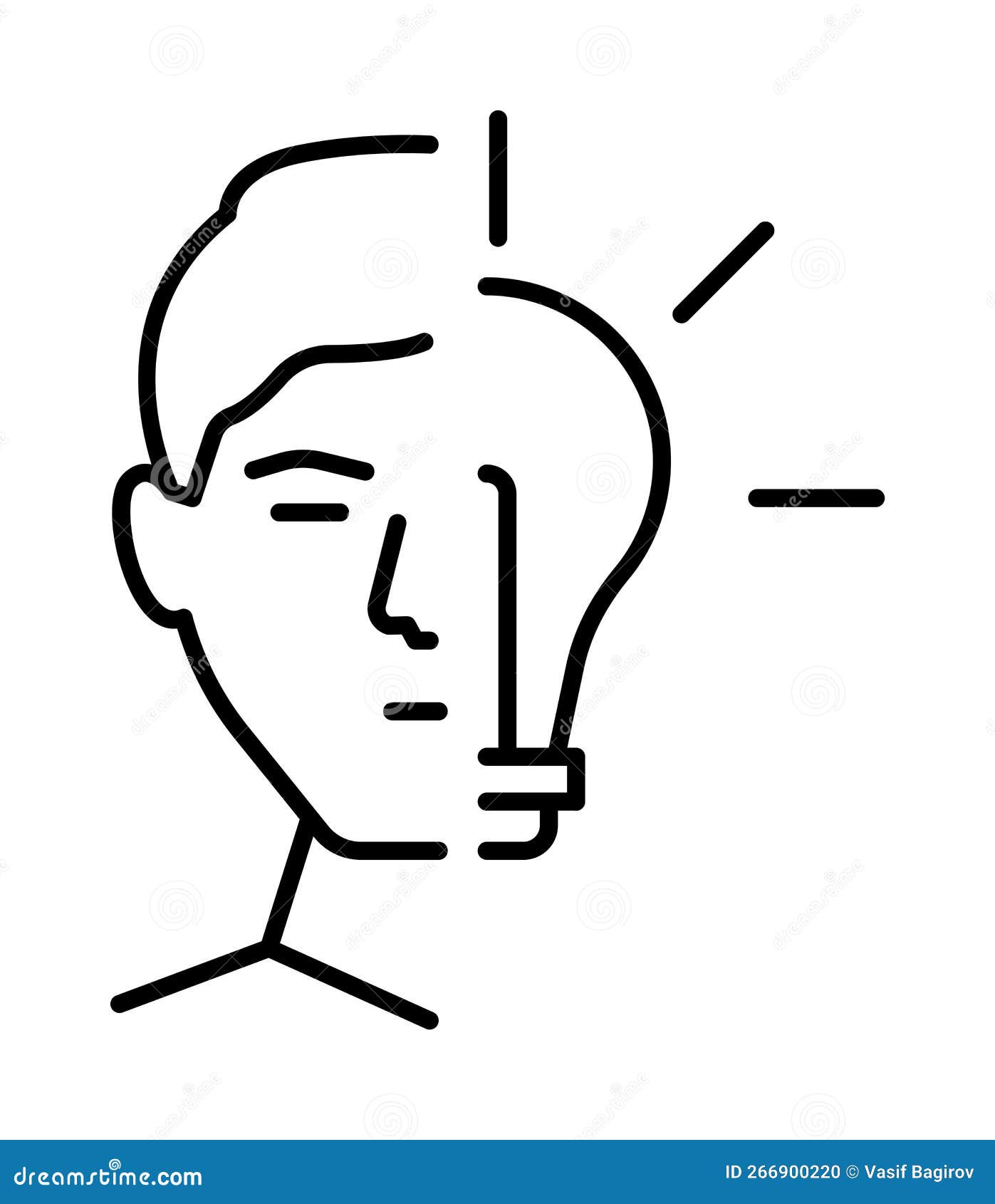 Creative, Creativity, Discussion Vector Icon on Transparent Background ...