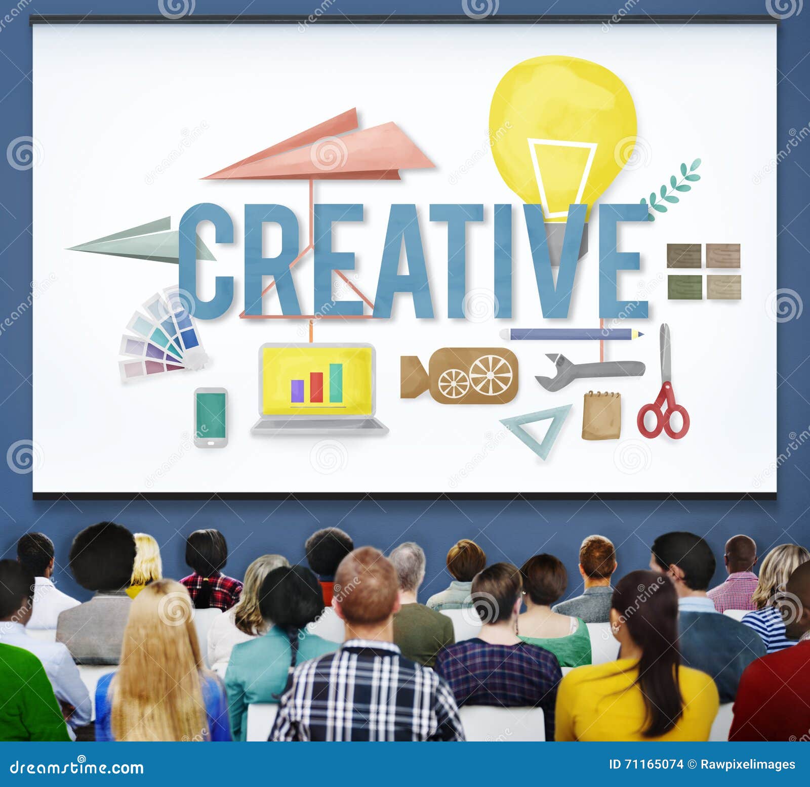 Creative Creativity Inspire Ideas Innovation Concept Stock Photo ...