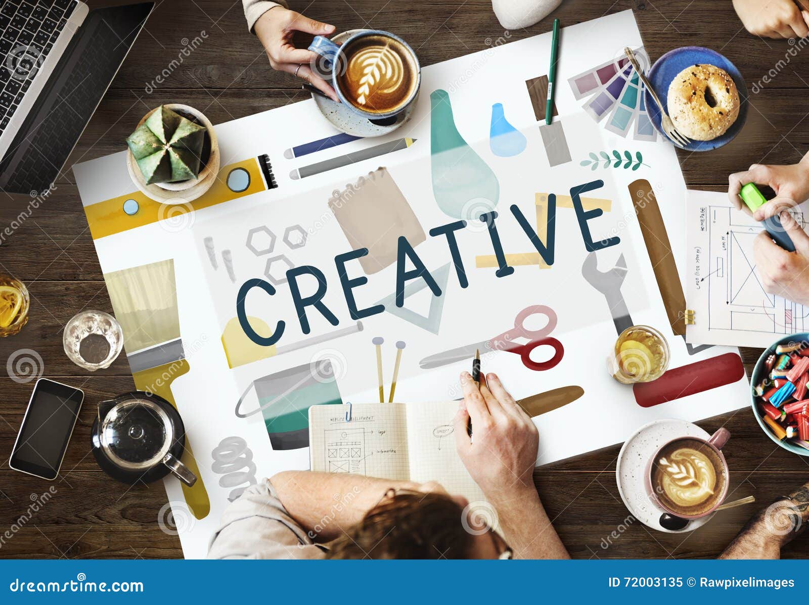 Creative Creativity Inspire Ideas Innovation Concept Stock Image ...