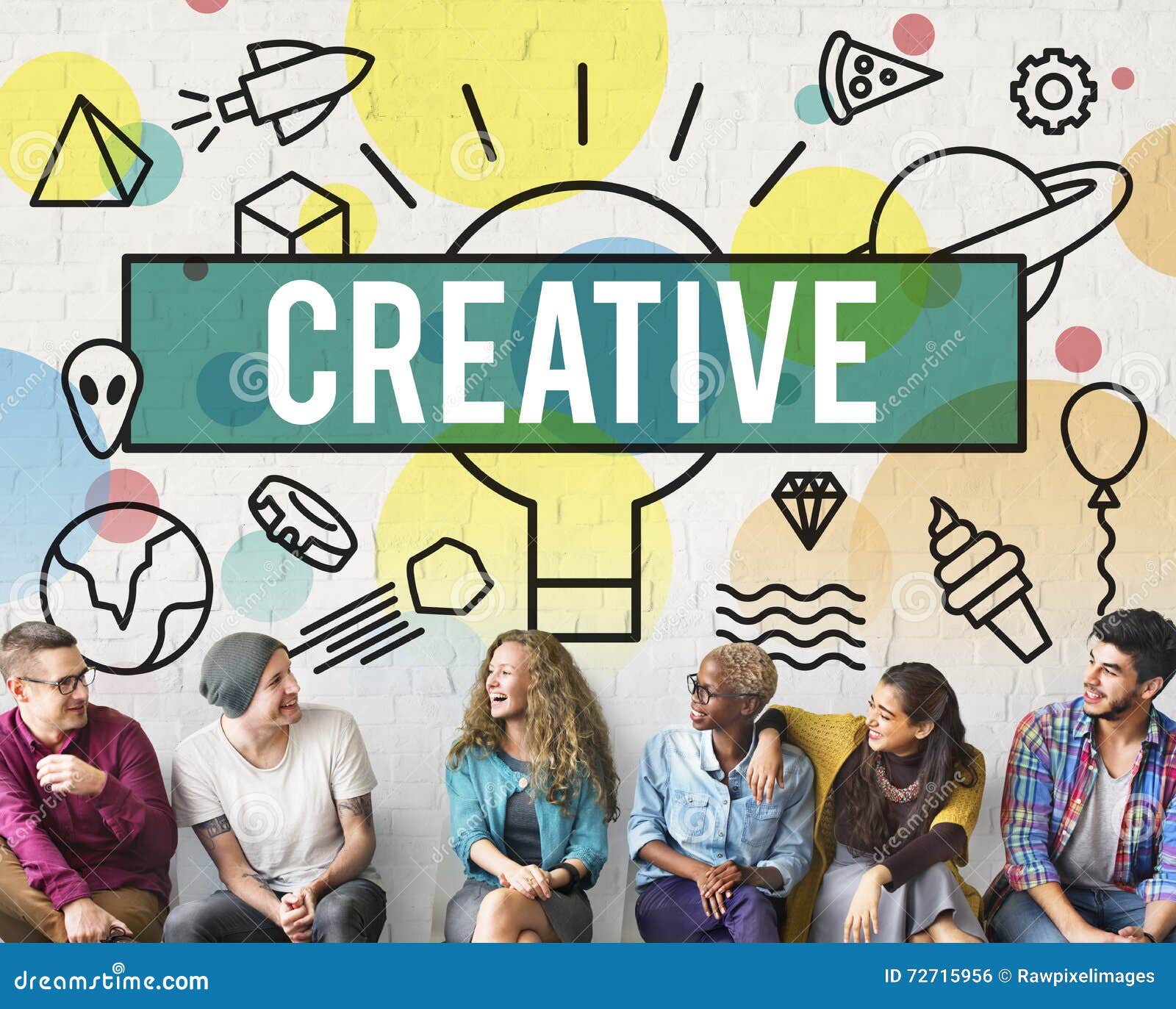 Creative Creativity Inspire Ideas Innovation Concept Stock Photo ...