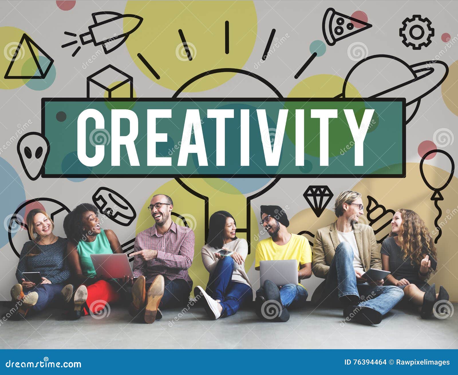 Creative Creativity Inspire Ideas Innovation Concept Stock Photo ...