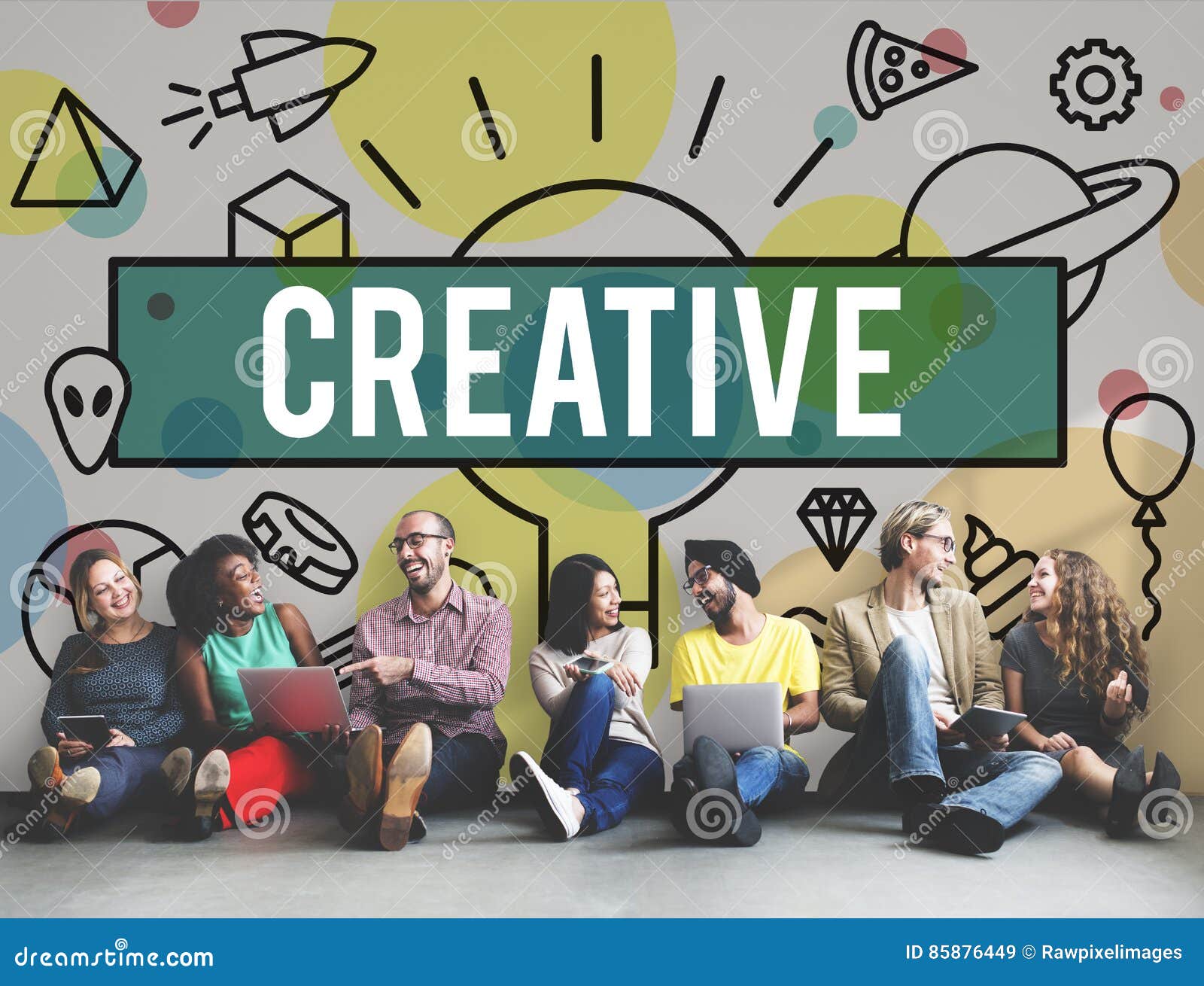 Creative Creativity Inspire Ideas Innovation Concept Stock Image ...