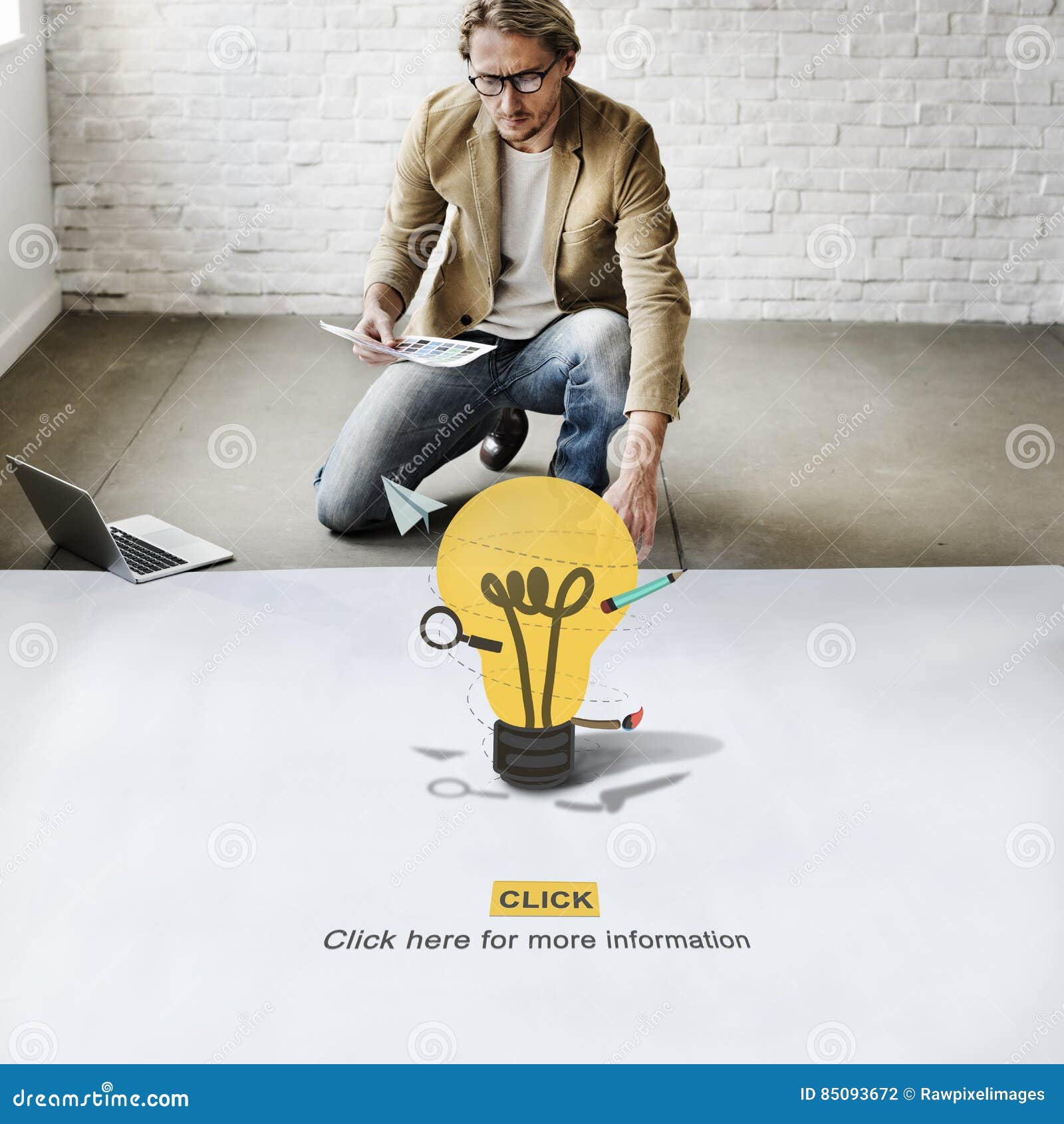 Creative Creativity Inspire Ideas Innovation Concept Stock Photo ...