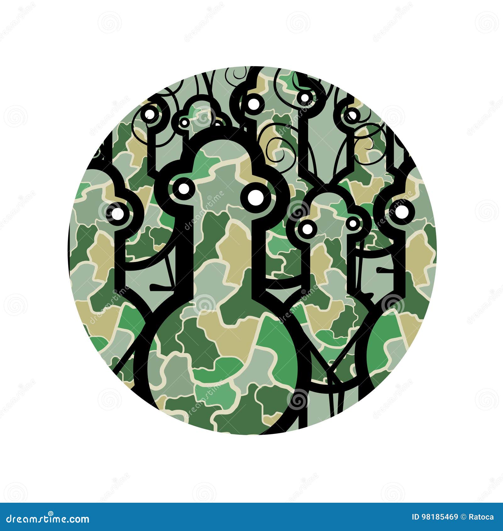 Creative Creatures Design Stock Image | CartoonDealer.com #147879901