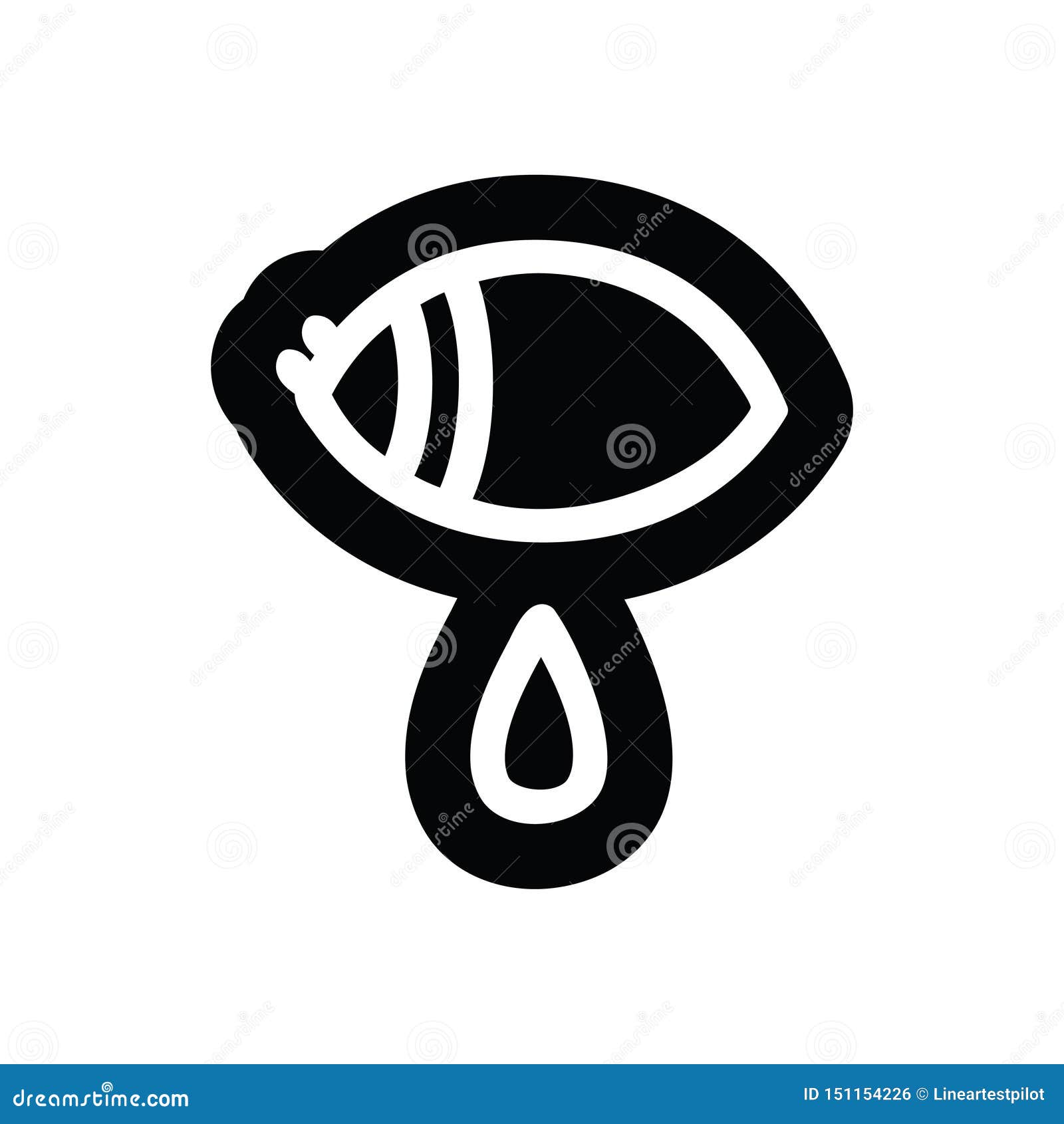 A creative crying eye icon stock vector. Illustration of magical ...