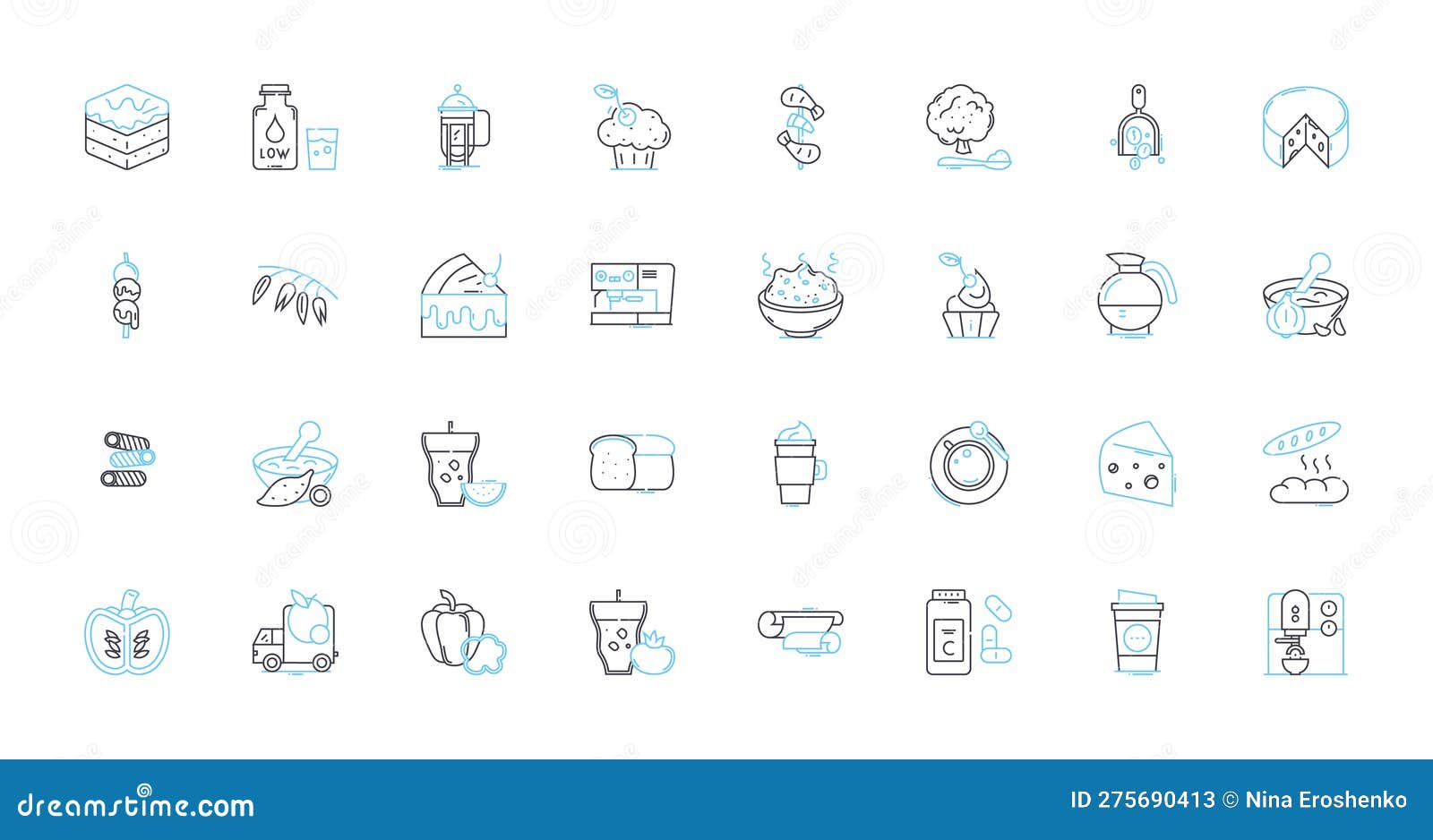 Creative Cuisine Linear Icons Set. Artistic, Inventive, Fusion, Gourmet ... Creative Cuisine Linear Icons Set. Artistic, Inventive, Fusion, Gourmet ...