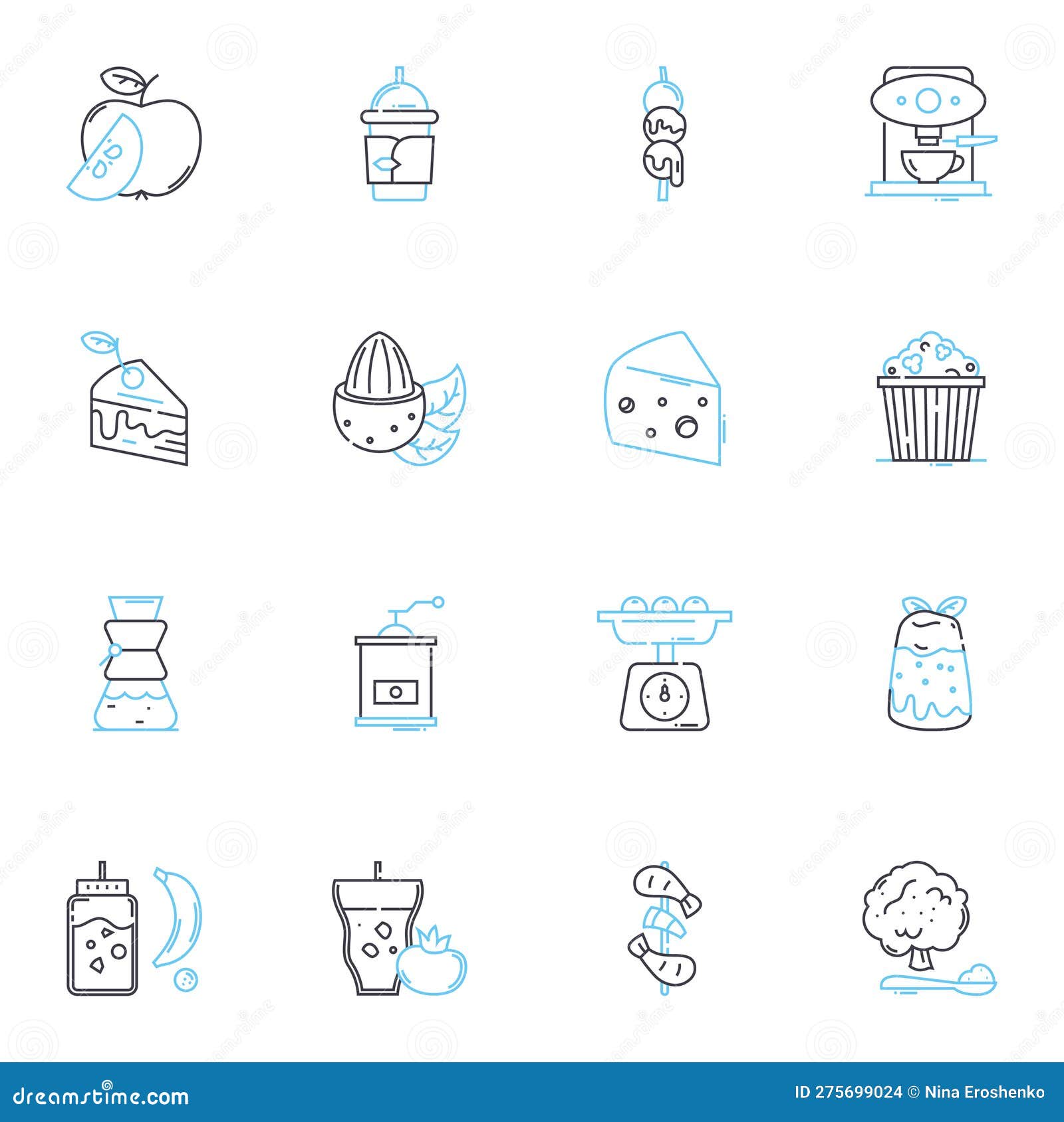 Creative Cuisine Linear Icons Set. Artistic, Inventive, Fusion, Gourmet ... Creative Cuisine Linear Icons Set. Artistic, Inventive, Fusion, Gourmet ...