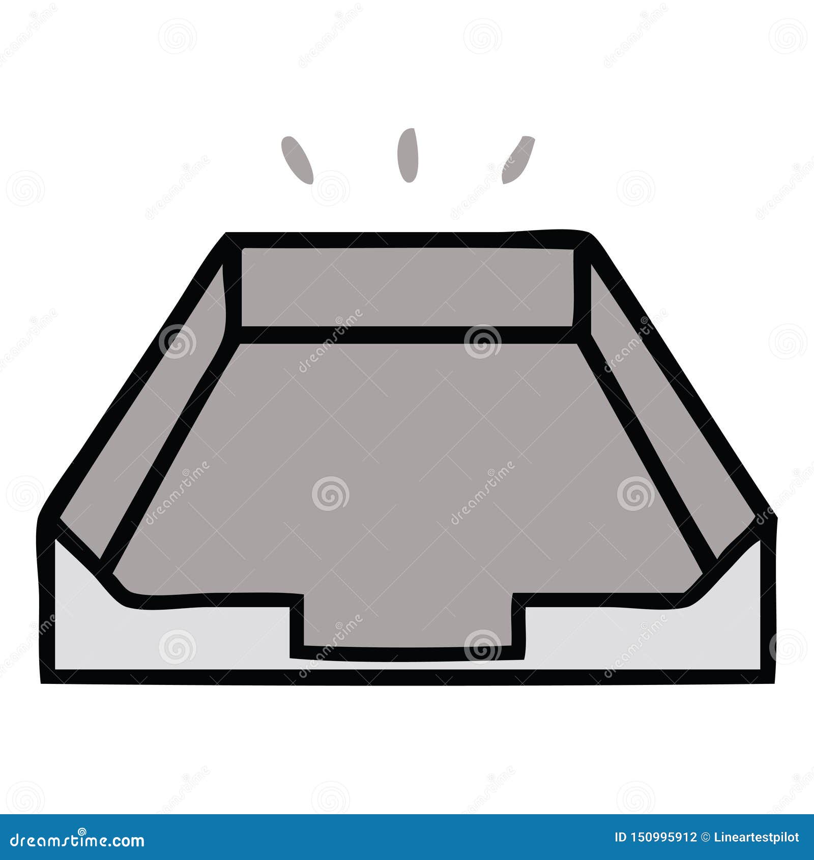 A Creative Cute Cartoon in Box Stock Vector - Illustration of clip ...