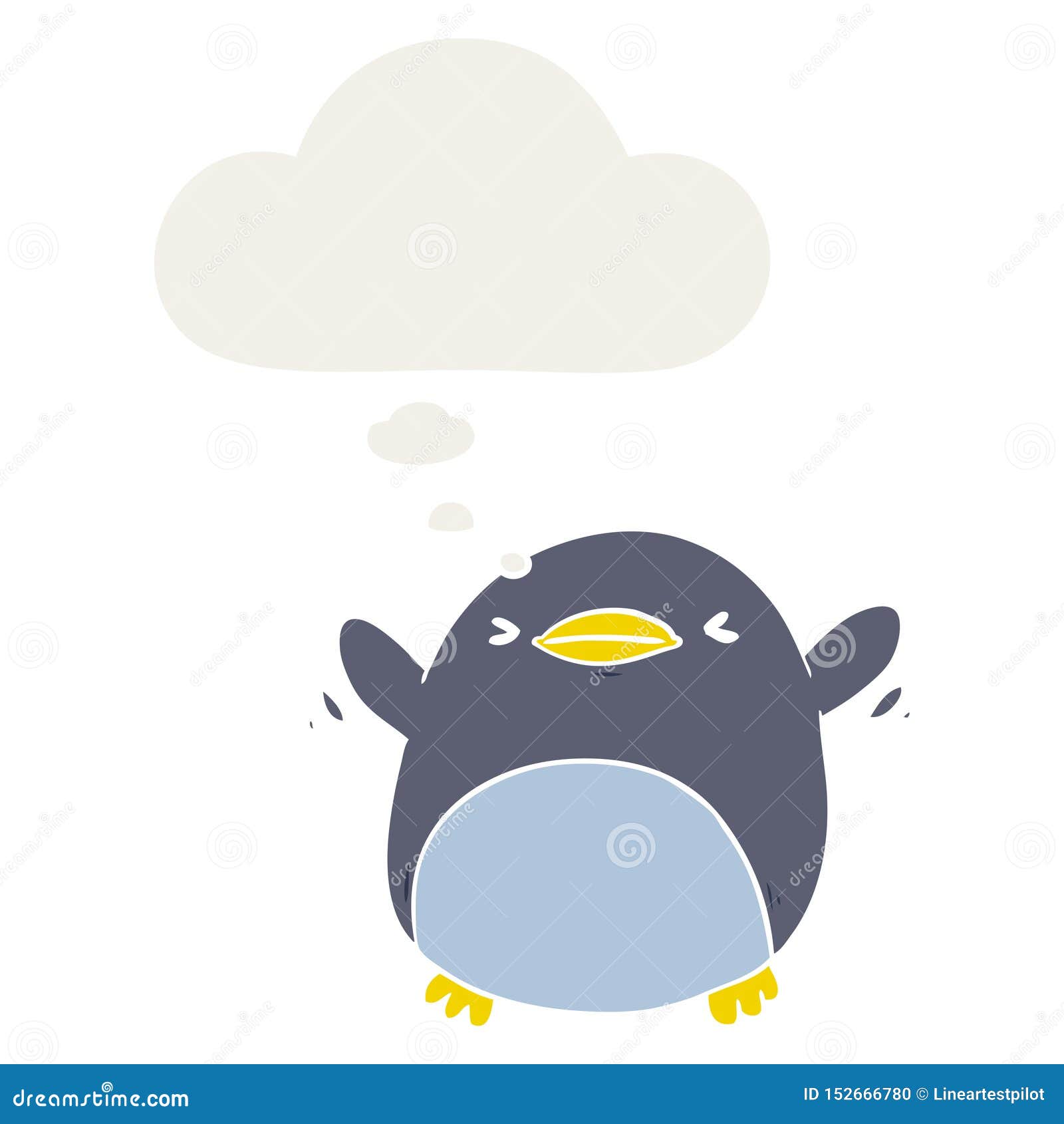 Cartoon Flapping Bird Stock Photo | CartoonDealer.com #38069082