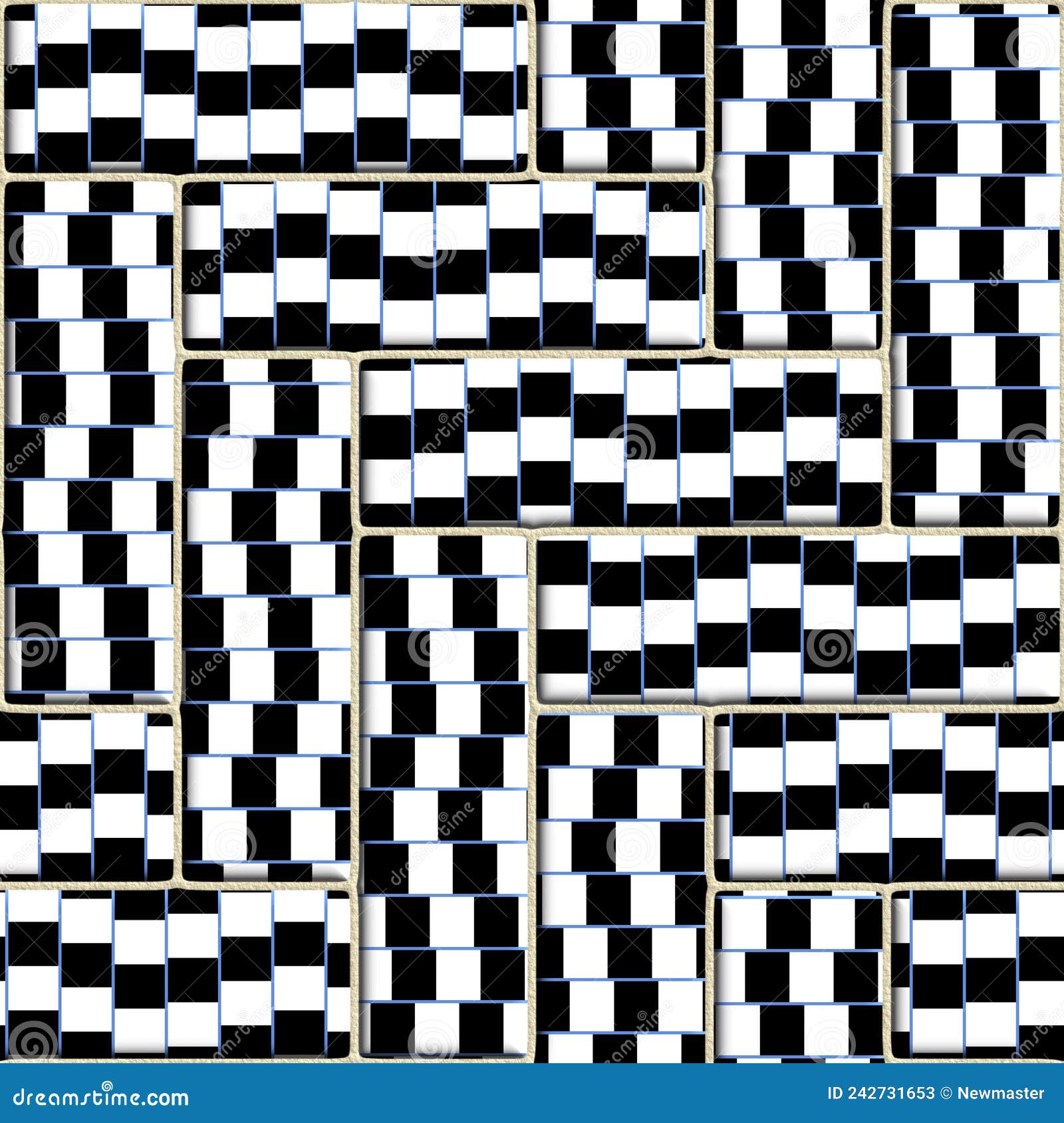 Creative 3d Checker Texture Stock Illustration - Illustration of ...