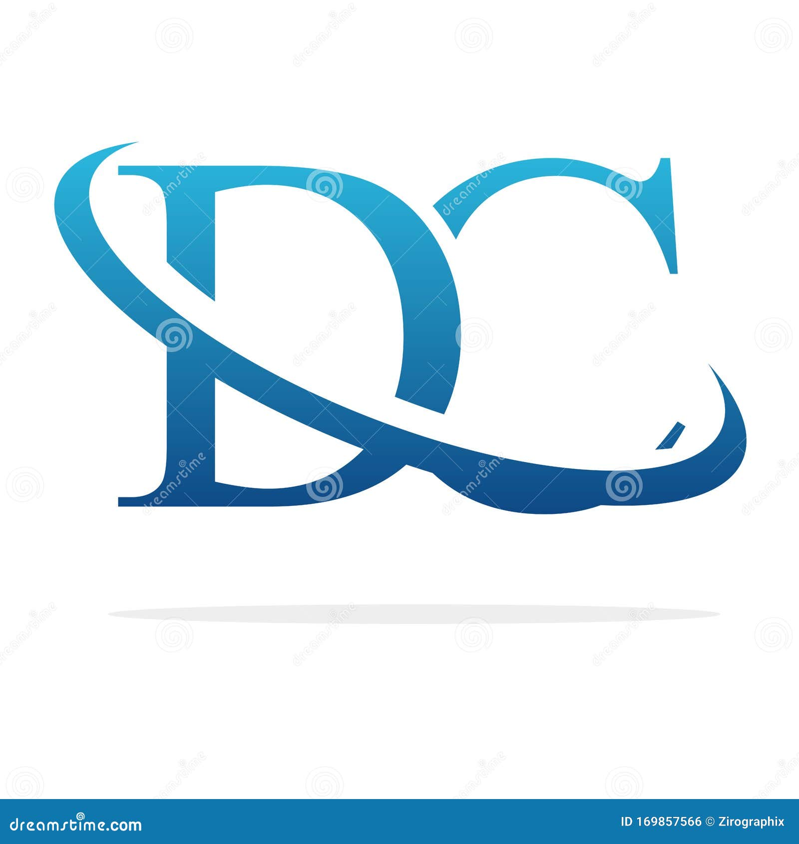 Creative DC Logo Icon Design Stock Vector - Illustration of concept ...