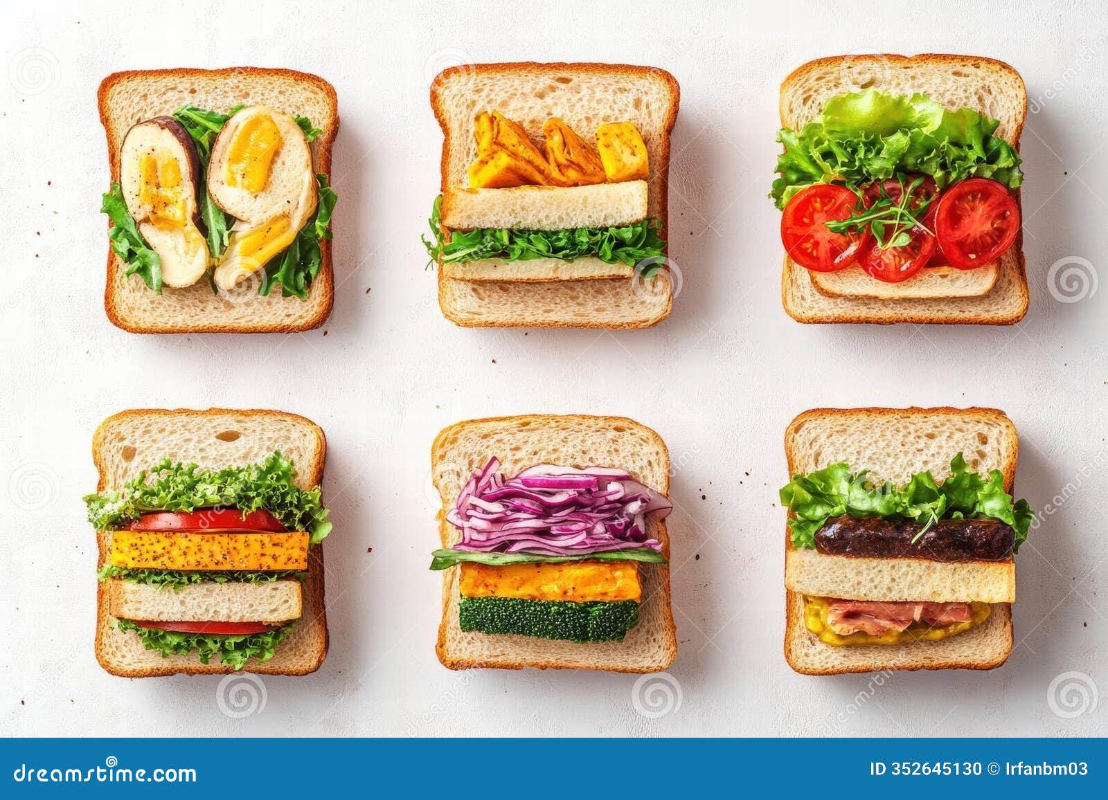 Creative and Delicious Sandwich Ideas, a Visual Guide To Tasty Toppings ...