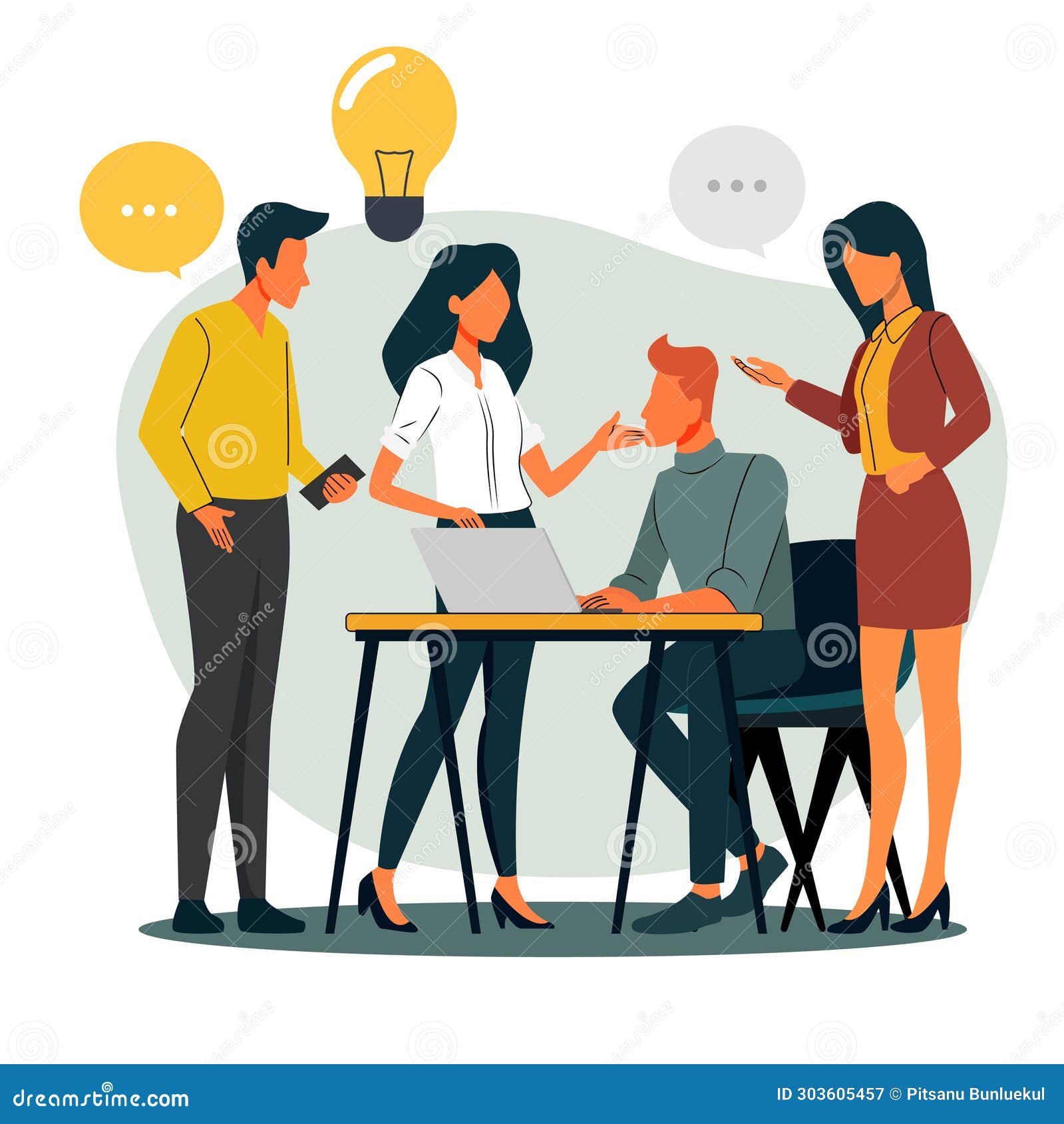 The Creative Department is Collaborating on Ideas for the Upcoming ...