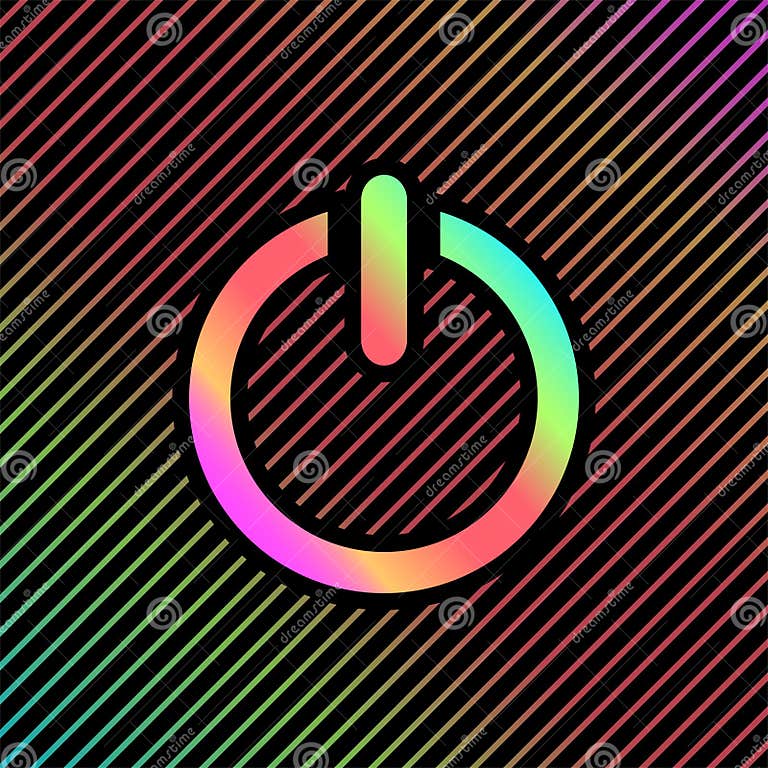 Creative Design of Activate Symbol Stock Vector - Illustration of flat ...