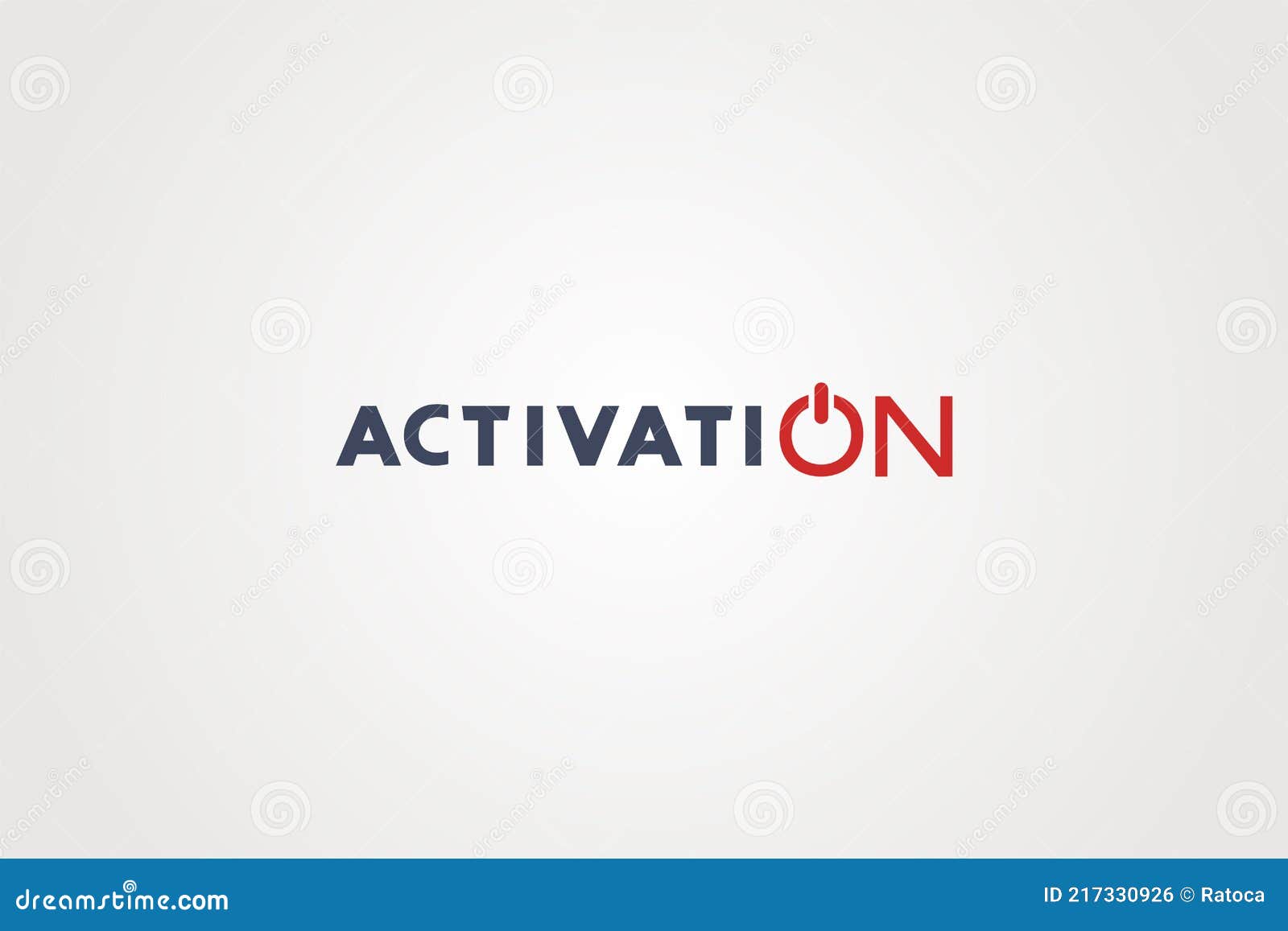 Creative Design of Activation Symbol Stock Vector - Illustration of ...