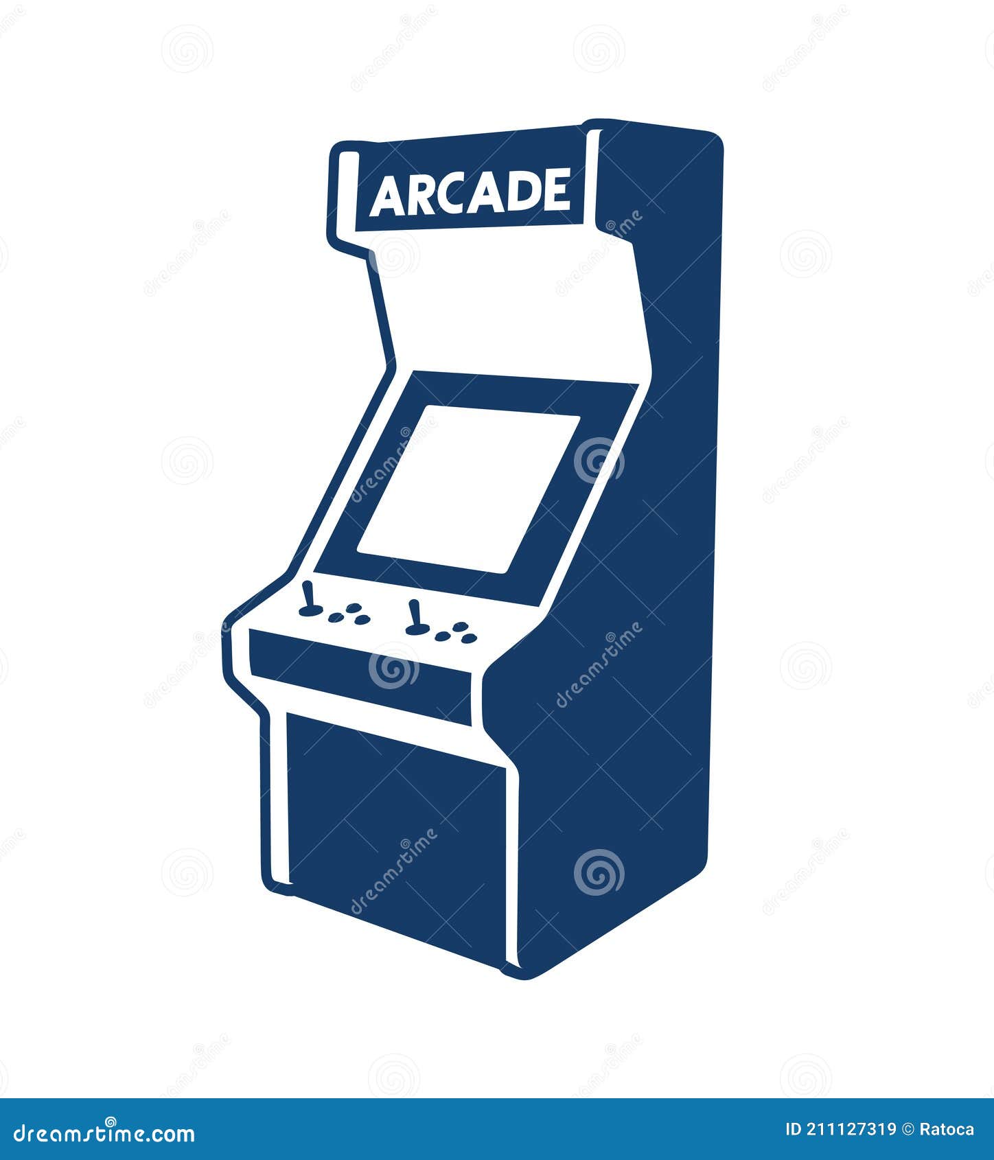 Arcade Game Drawing