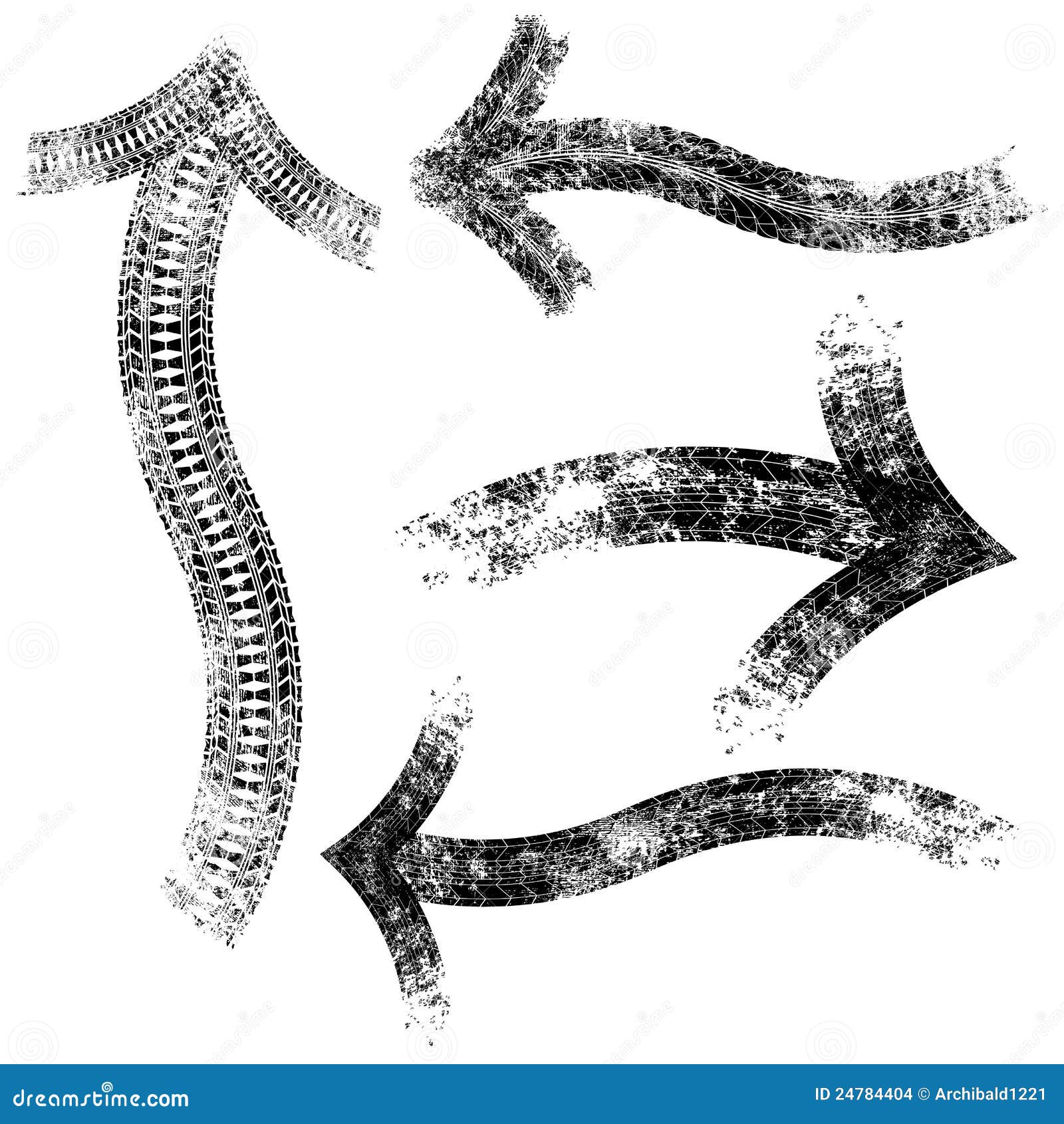 Creative design arrows stock vector. Illustration of messy - 24784404