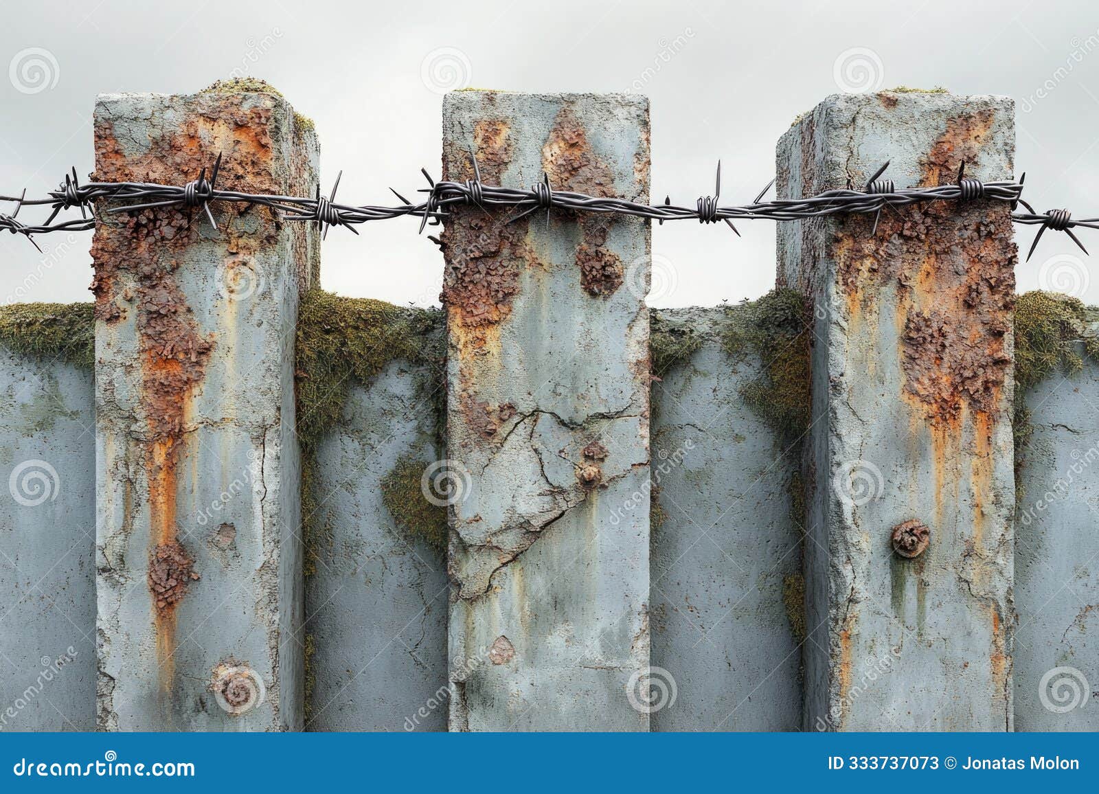 Creative Design of Barbed Wire and Concrete Pillars for Enhanced Securi ...