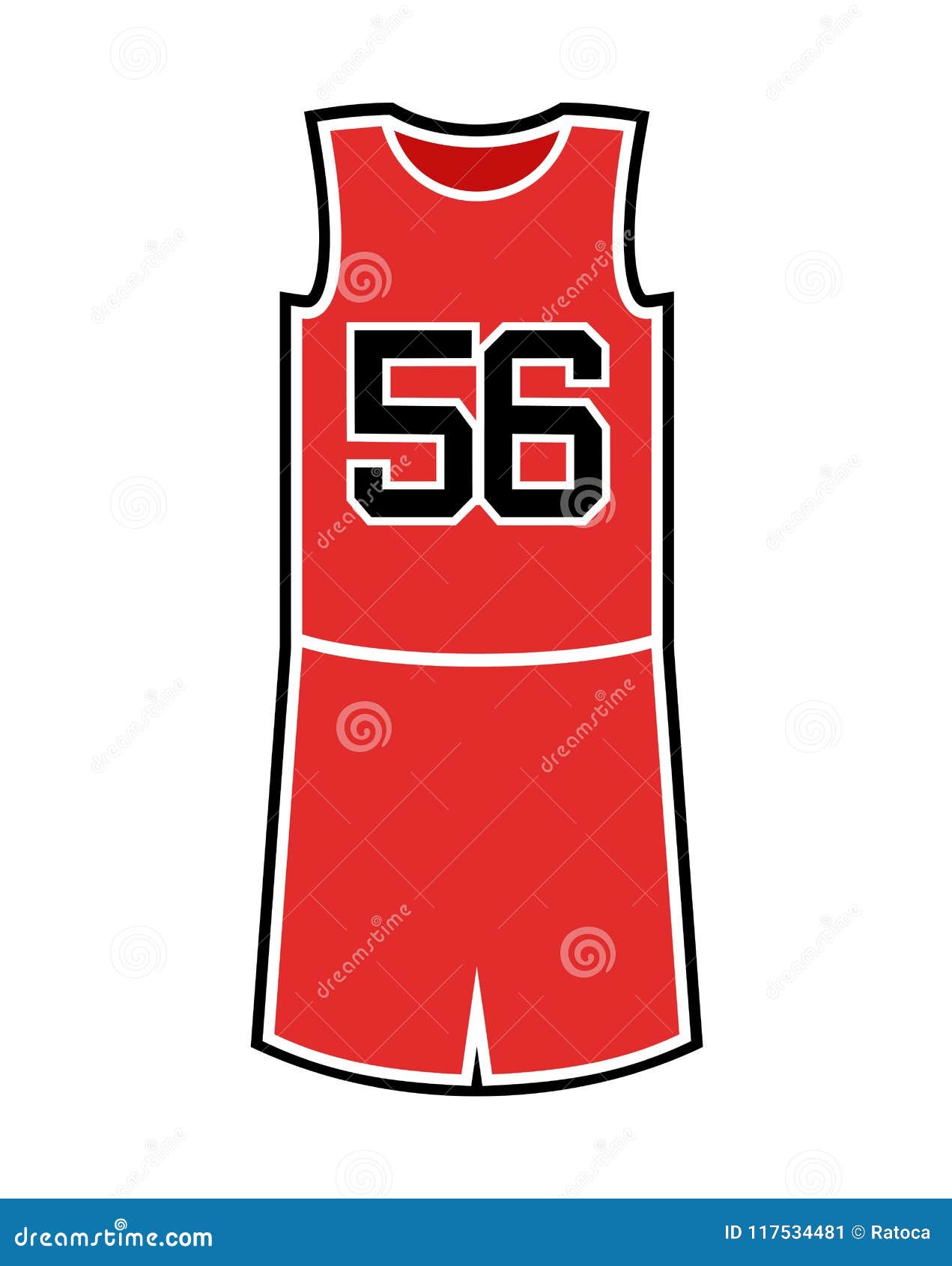 Basket Uniform Illustration Stock Vector - Illustration of isolated ...