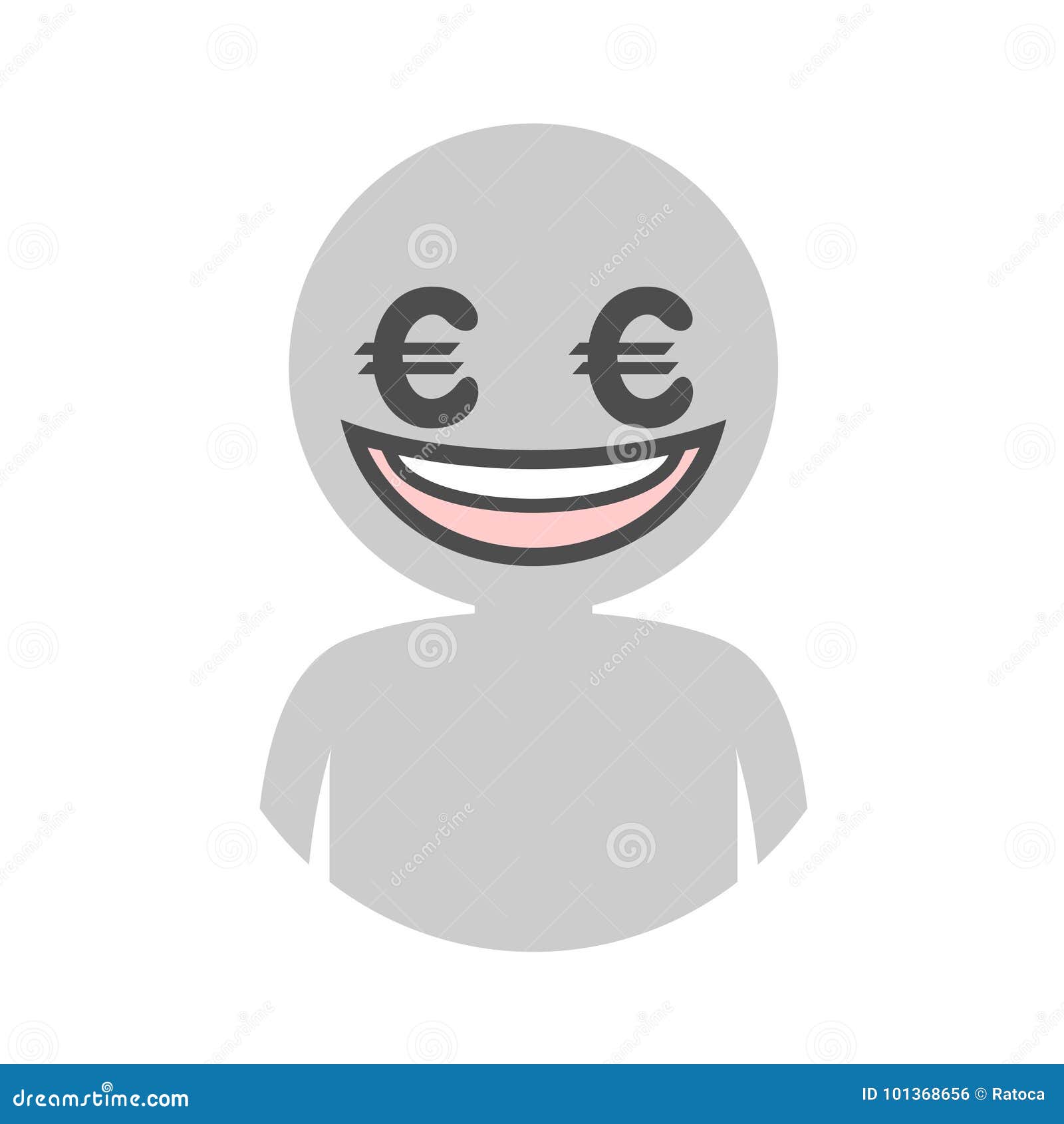 Business emoji expression stock vector. Illustration of symbol - 101368656
