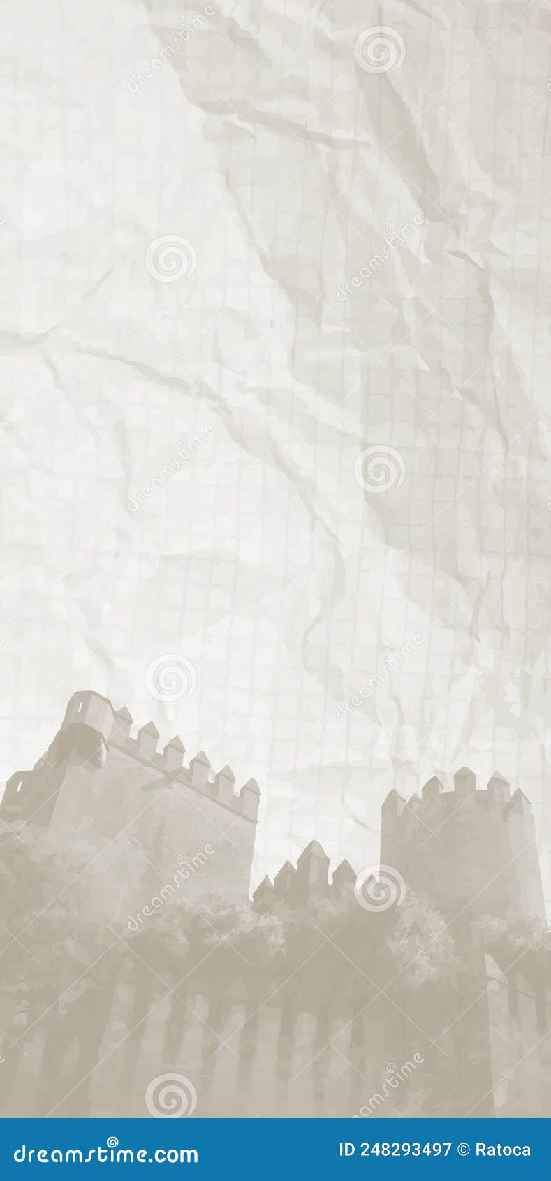 Card castle stock vector. Illustration of construction - 248293497