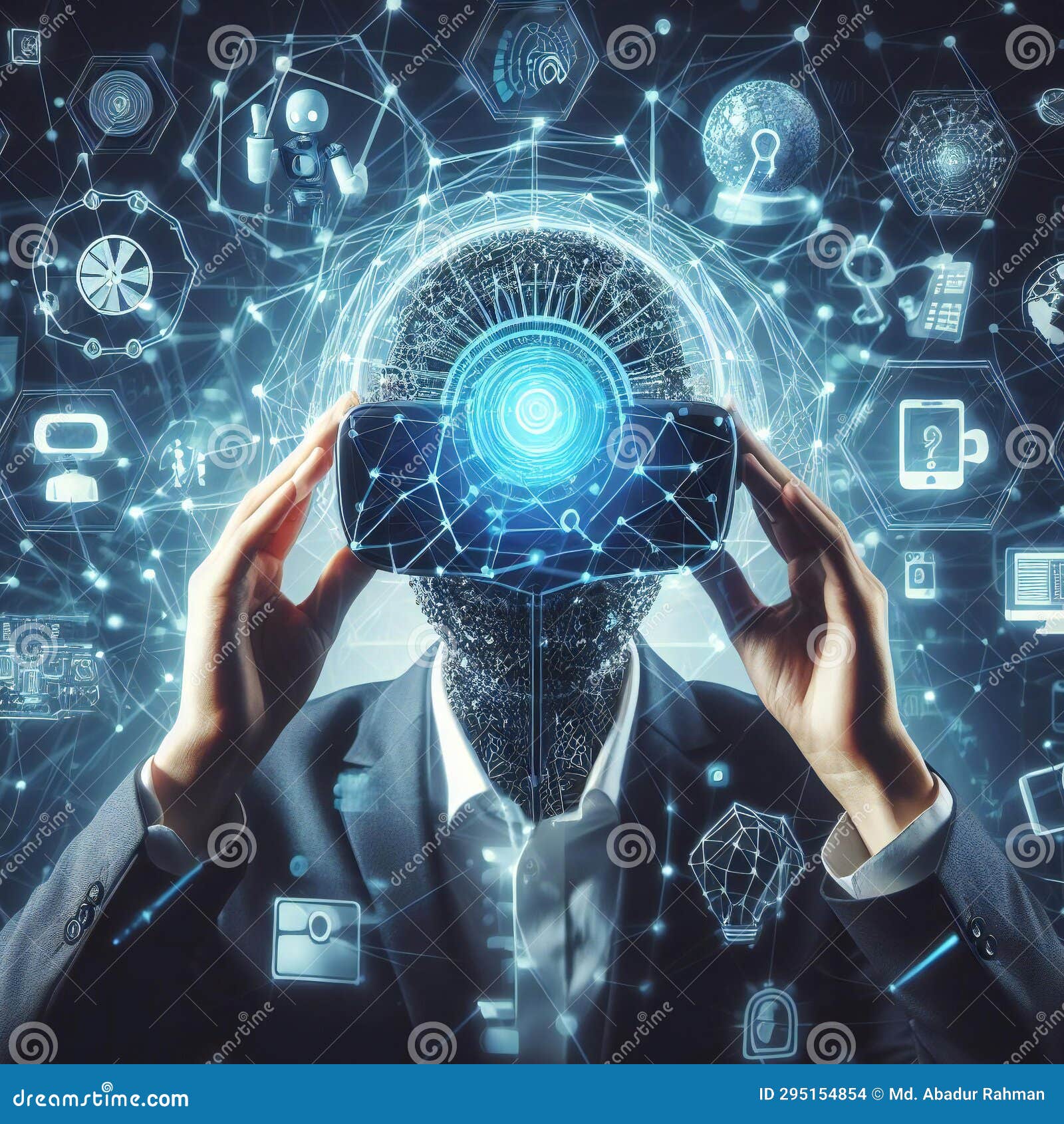 Creative Design of Cerebral Realms AI Driven Virtual Reality Design Ai ...