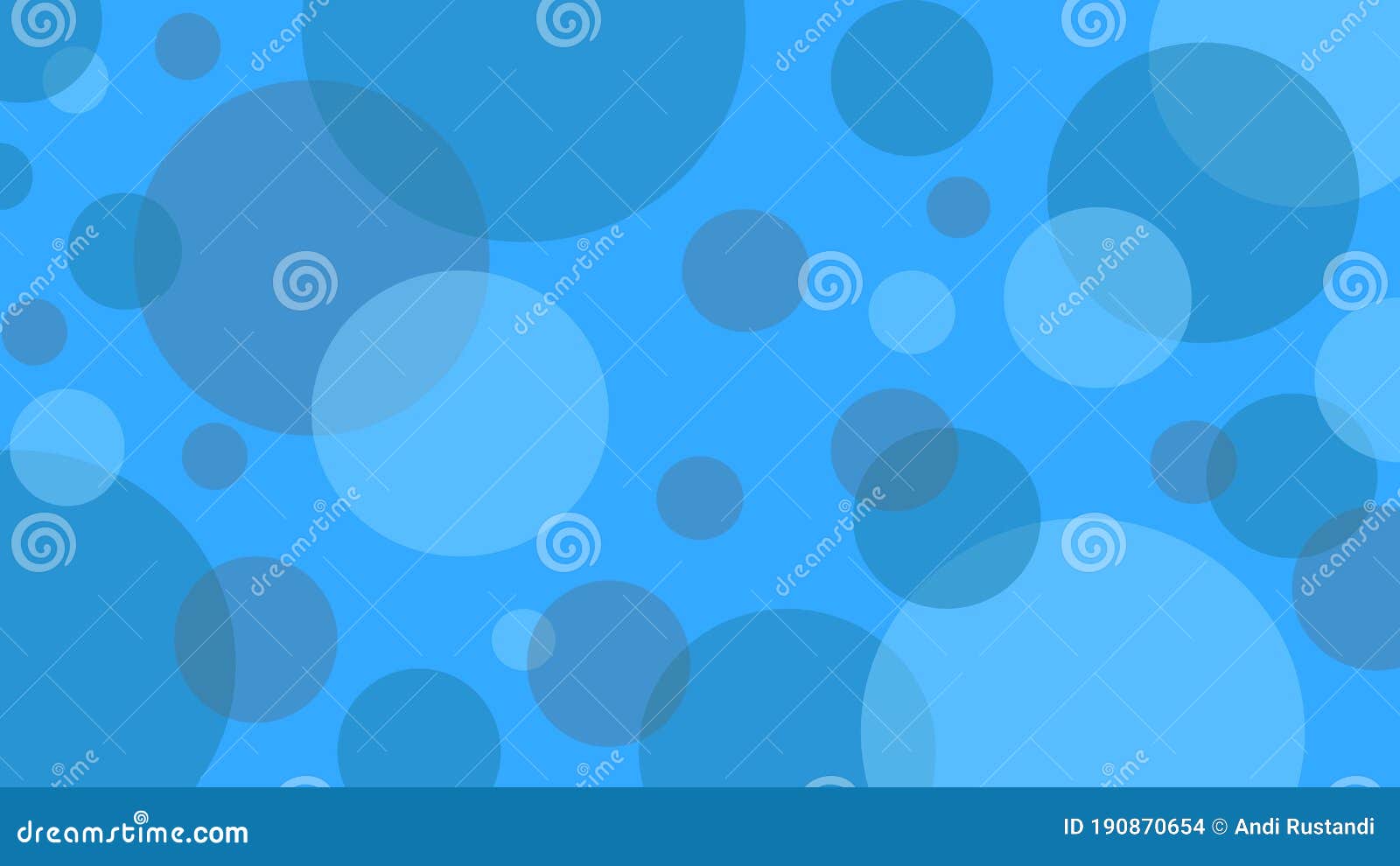 Creative Circle Design with a Blue Background Stock Vector ...