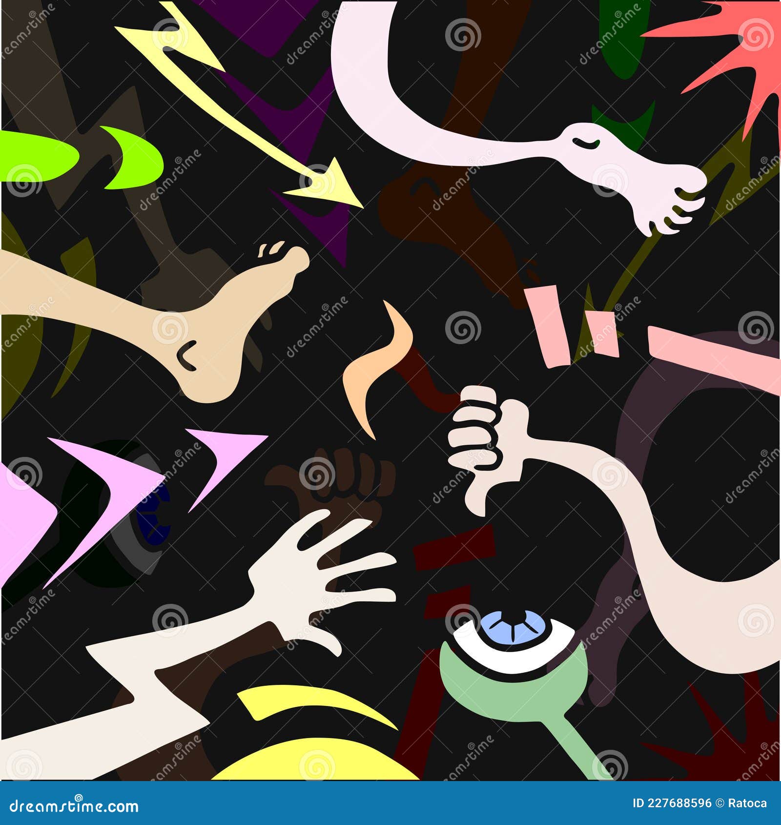 Collage cover stock vector. Illustration of cover, decotaciasup3 ...