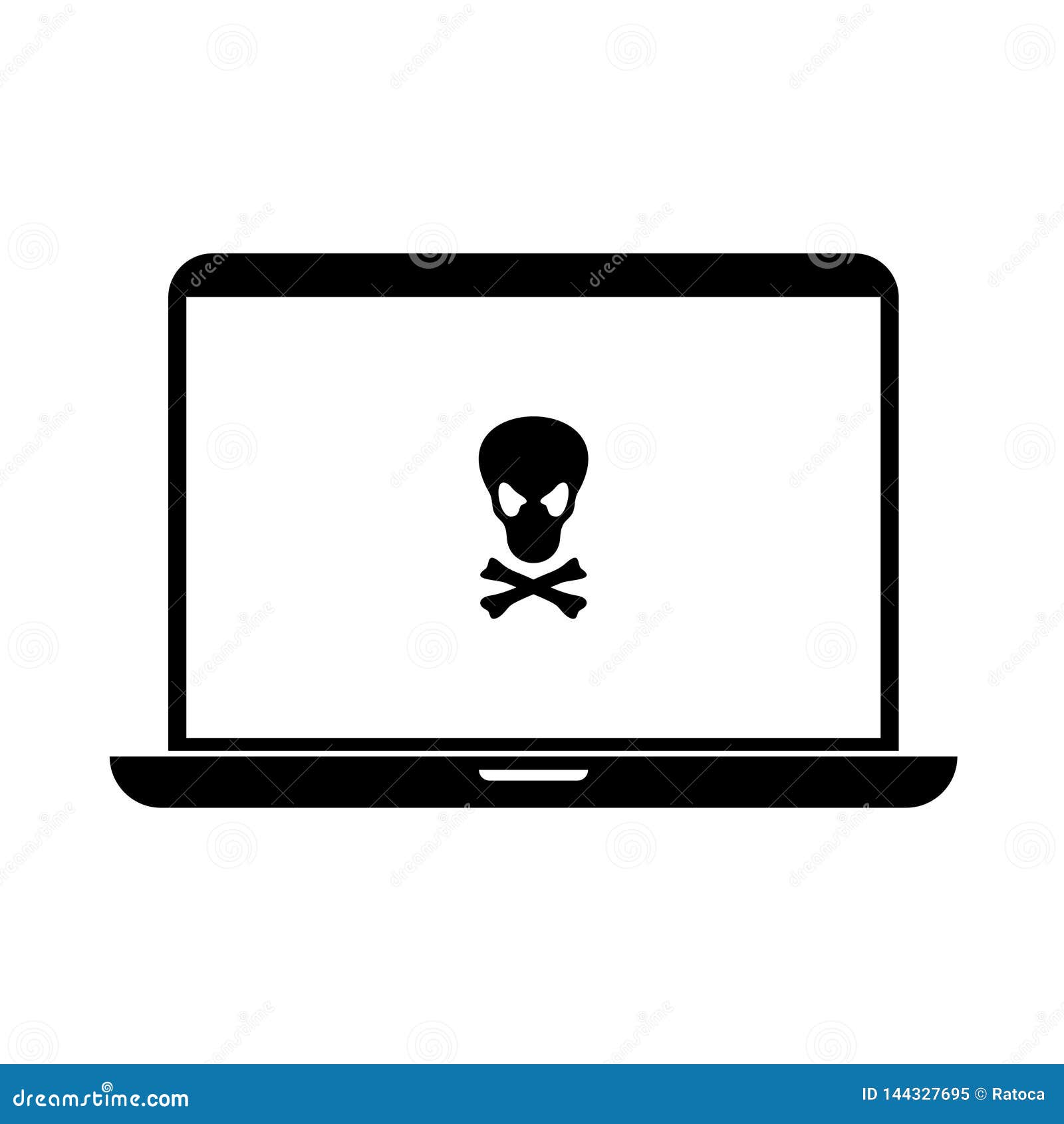 Computer Virus Illustration Stock Vector - Illustration of data ...