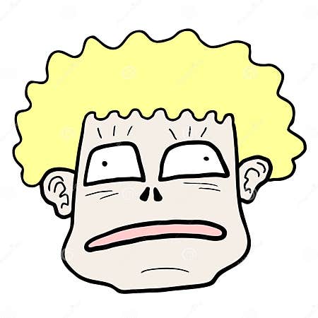 Crazy face draw stock vector. Illustration of draw, vector - 240482156