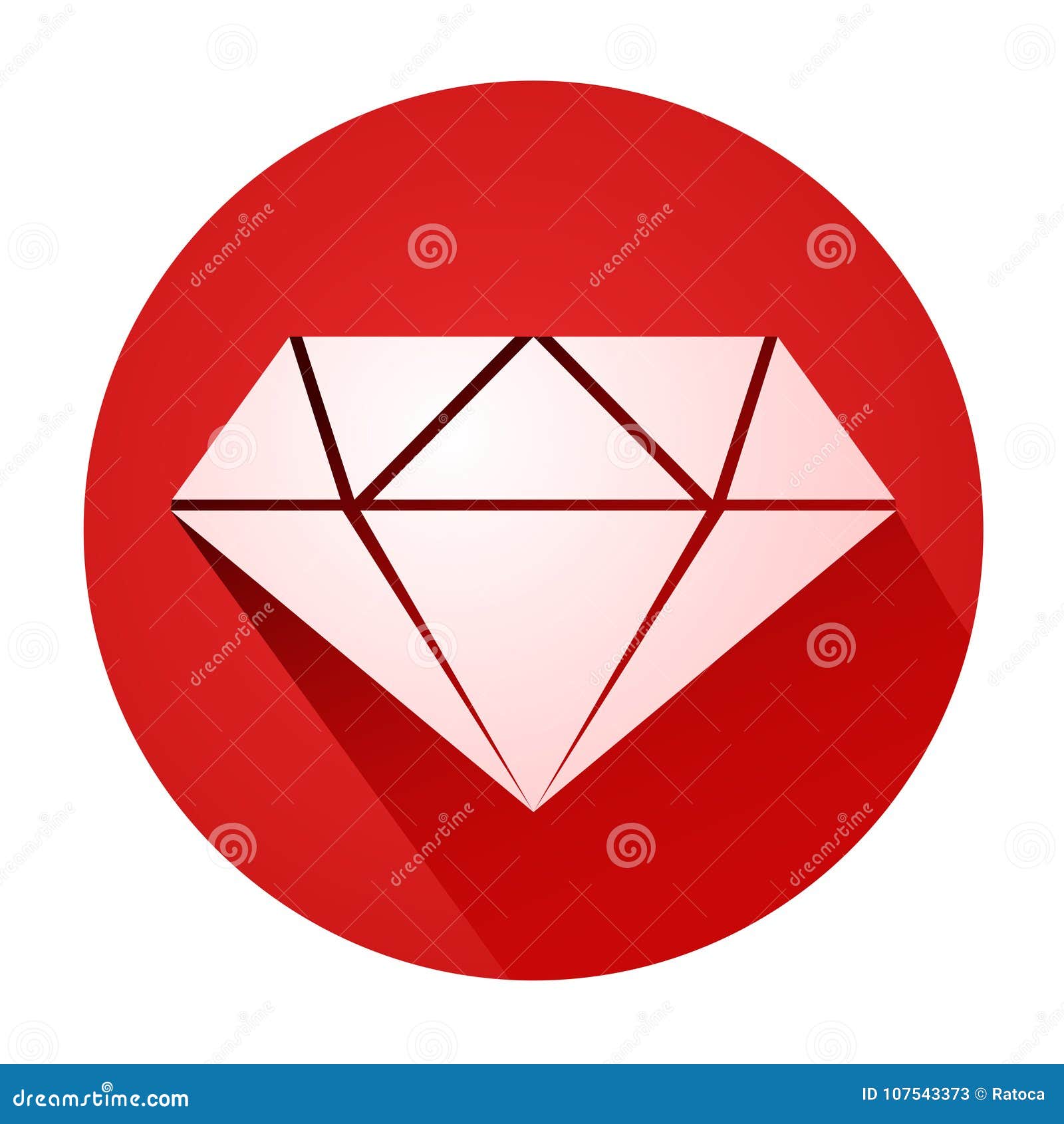 Diamond symbol stock vector. Illustration of symbol - 107543373