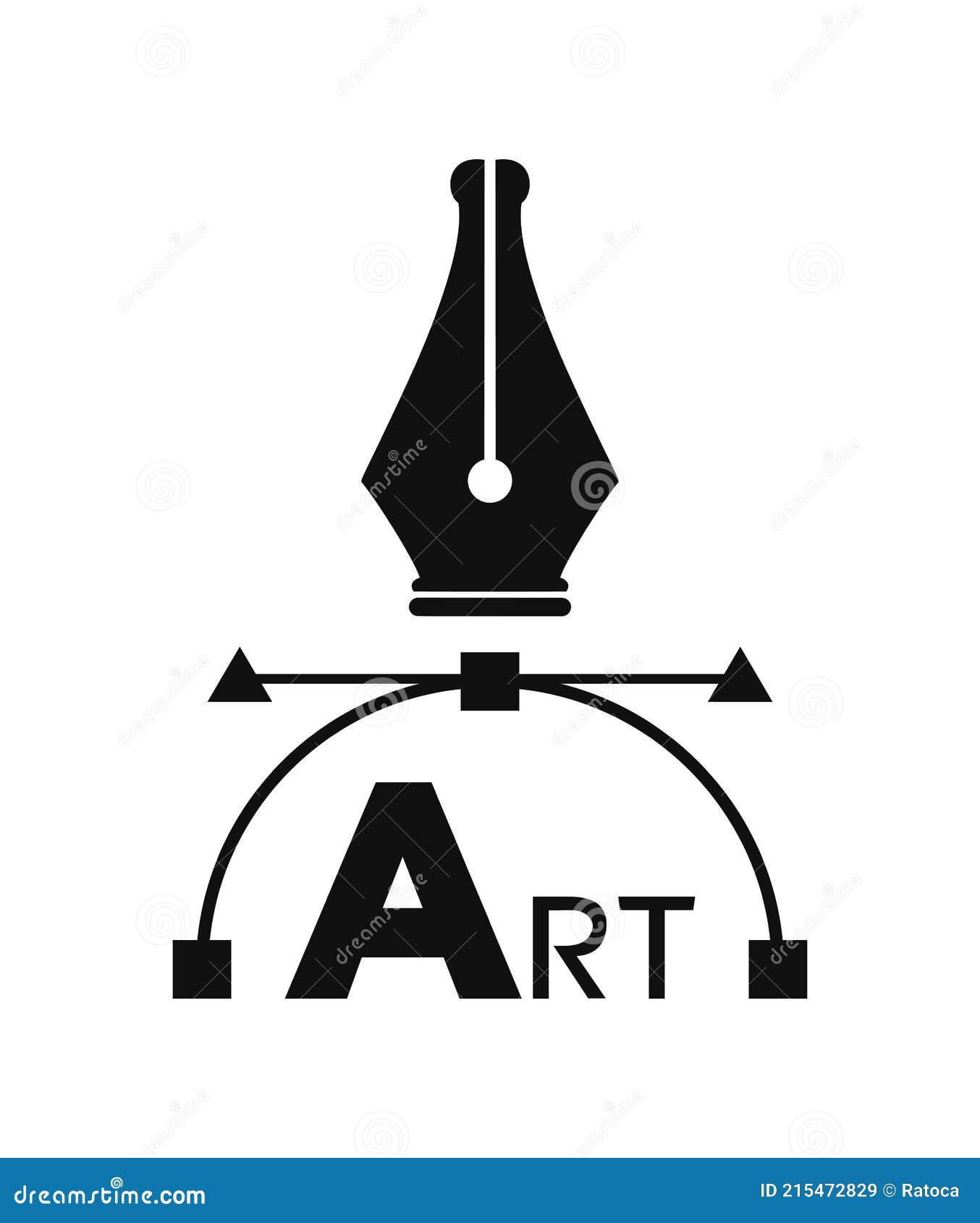 Creative Design of Digital Drawing Tools Symbol Stock Vector ...