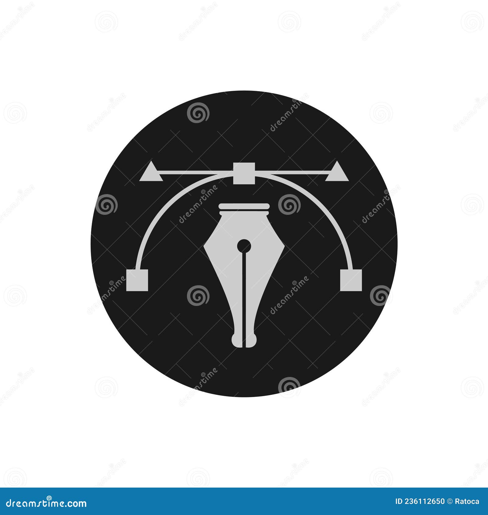 Creative Design of Digital Drawing Tools Symbol Stock Vector ...