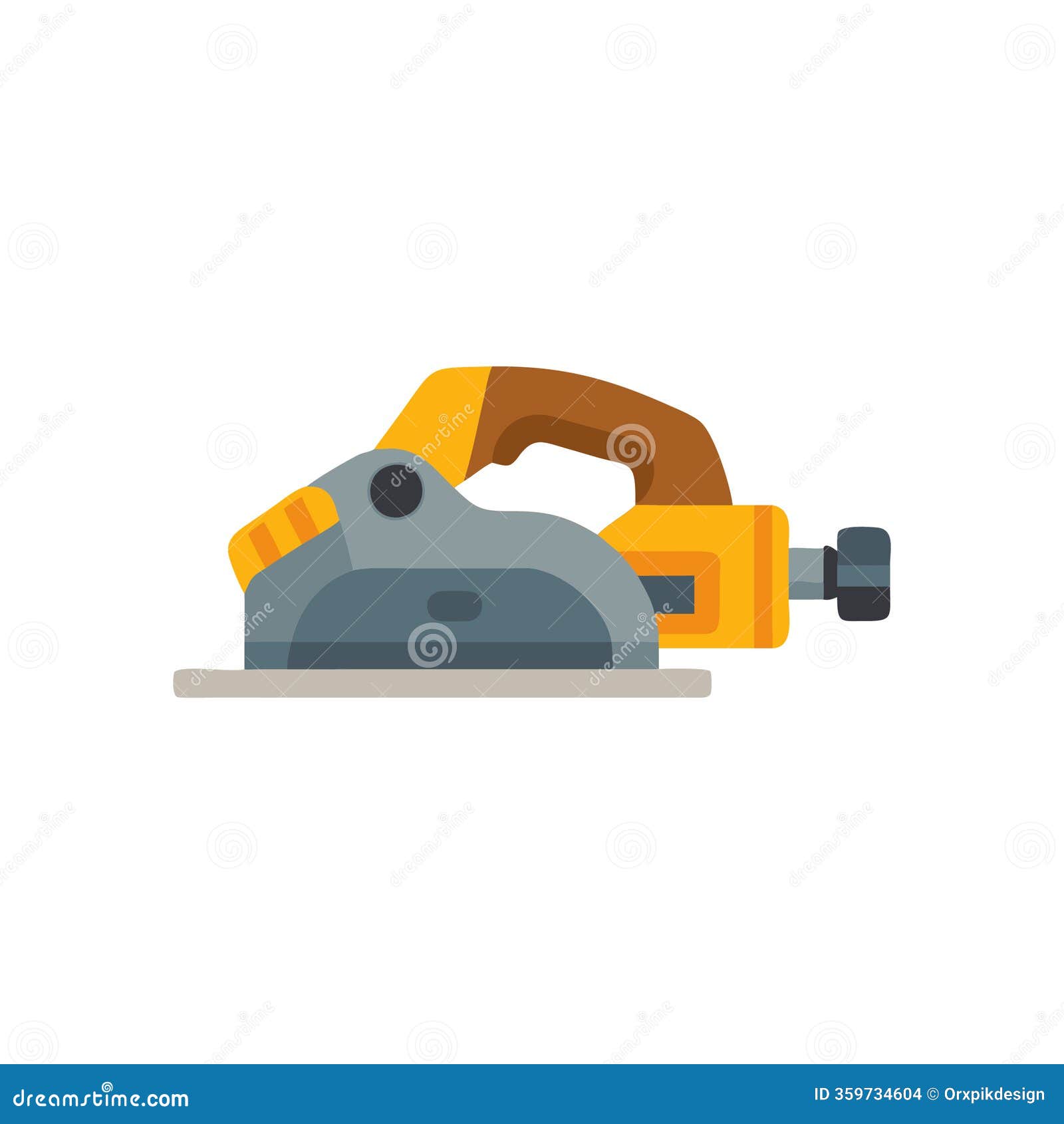 Creative Electric Hand Planer Design Icon Stock Illustration ...