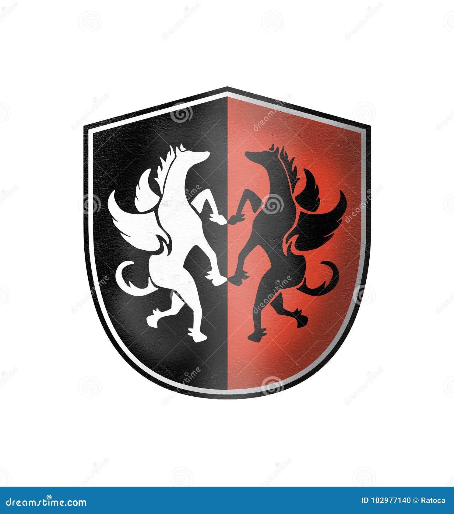 Elegant medieval symbol stock illustration. Illustration of retro ...
