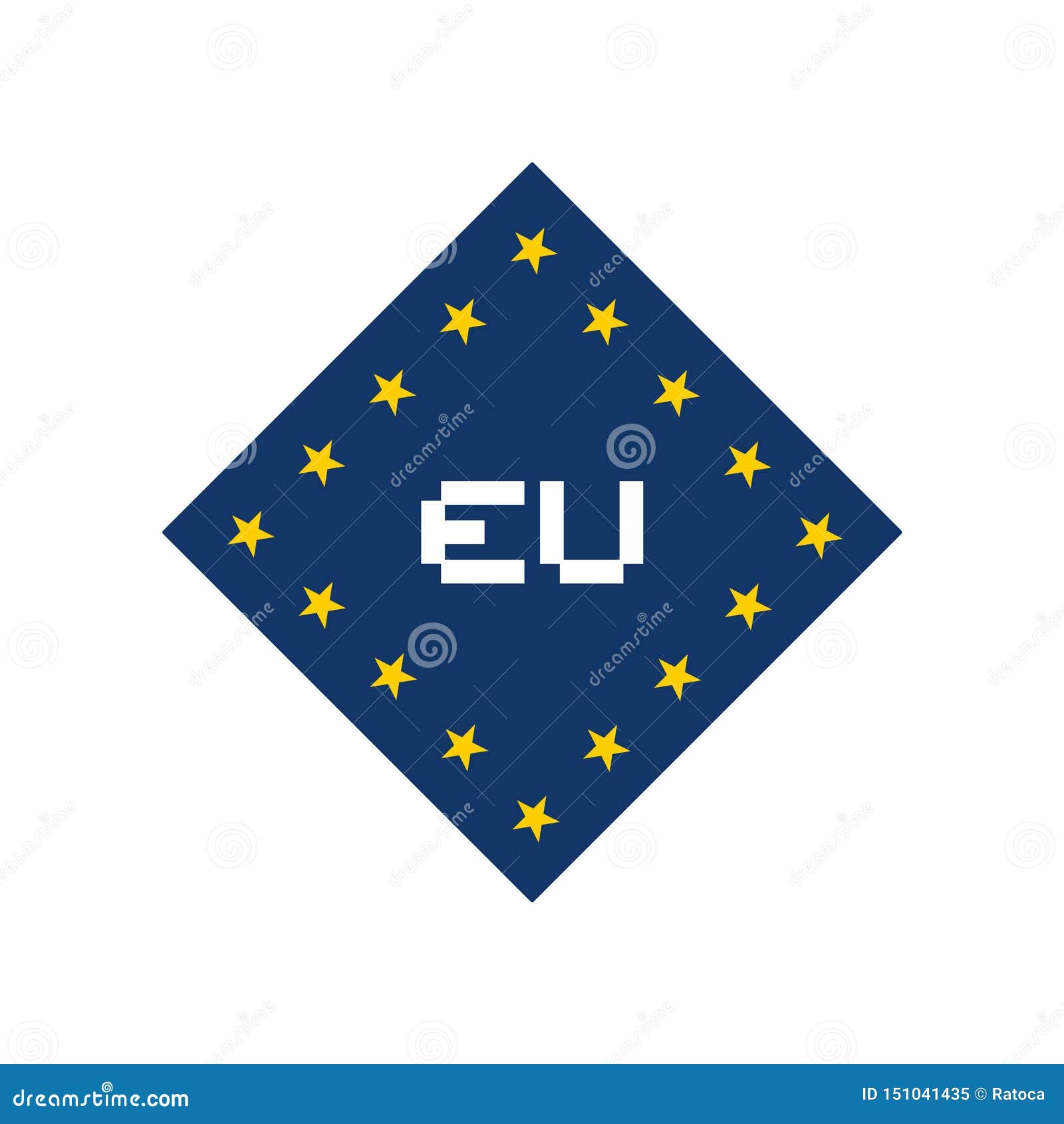 Design of Europe symbol stock vector. Illustration of country - 151041435