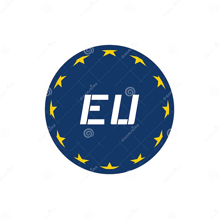 Design of Europe symbol stock vector. Illustration of sign - 152281924