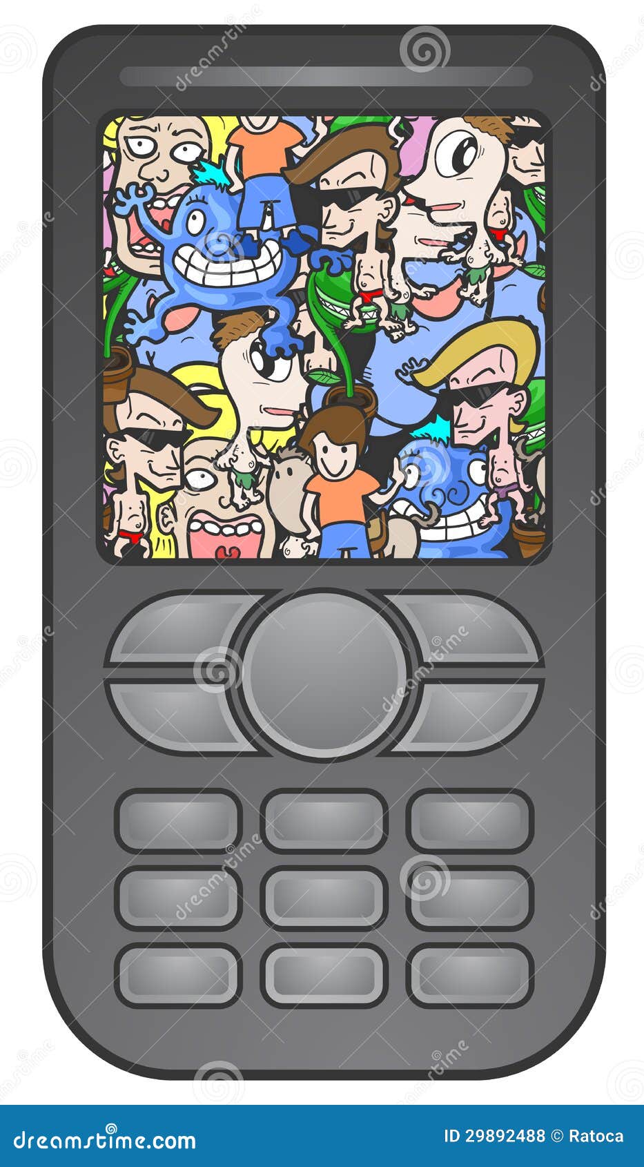 Games phone stock vector. Illustration of entertainment - 29892488